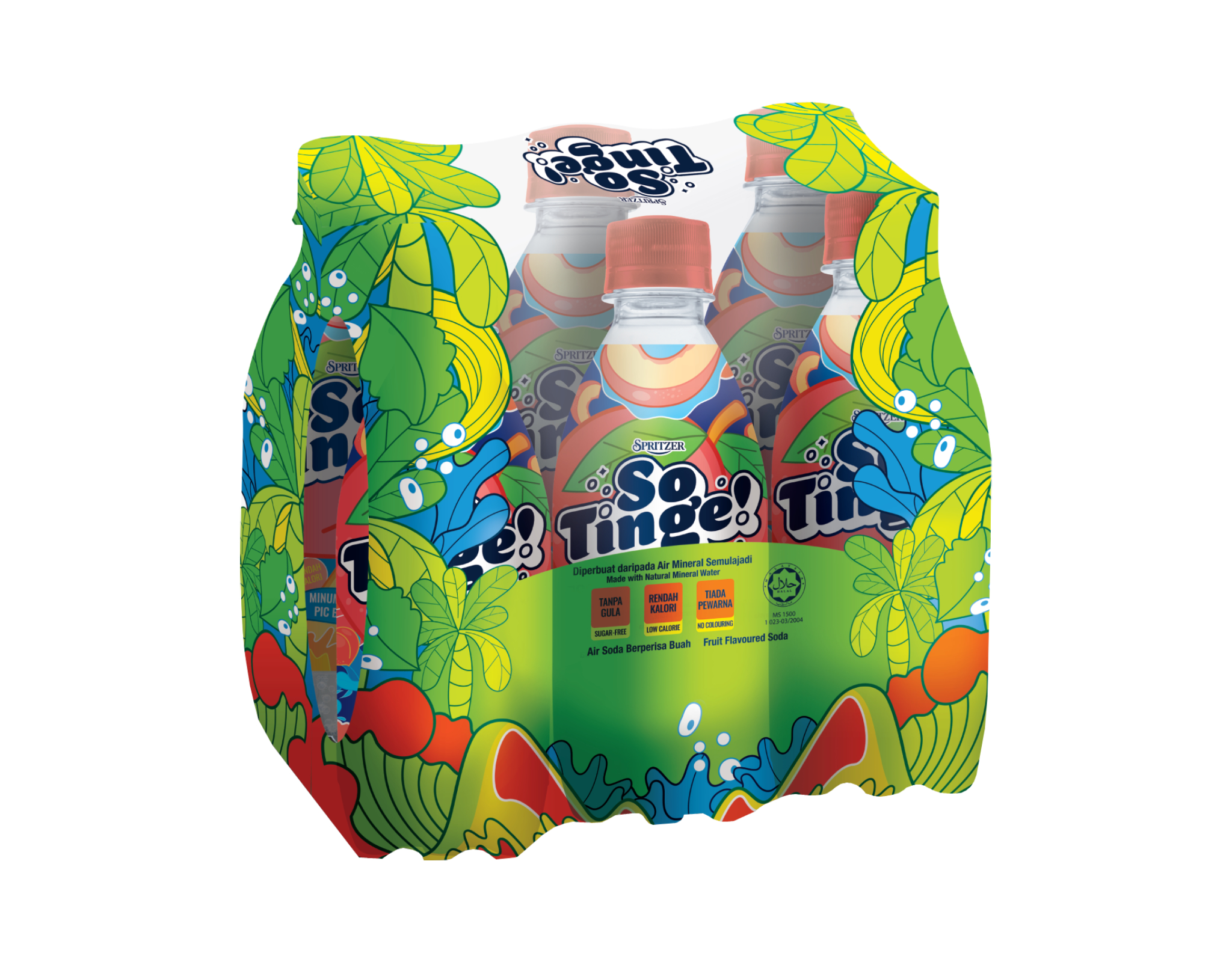 Spritzer So Tinge! Carbonated Peach Flavour | myaeon2go