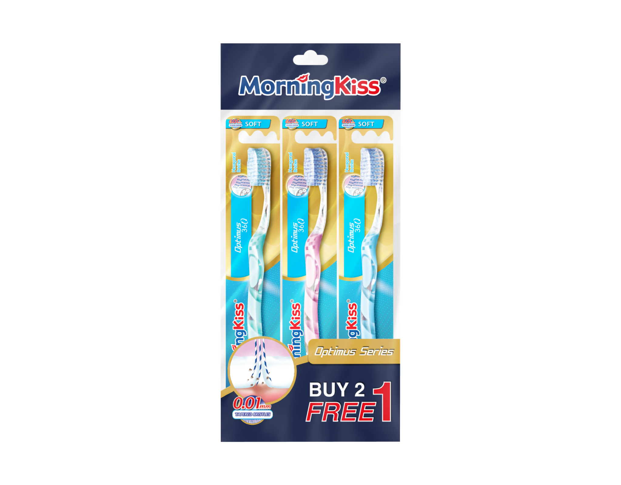 MorningKiss Toothbrush Optimus 360 | myaeon2go
