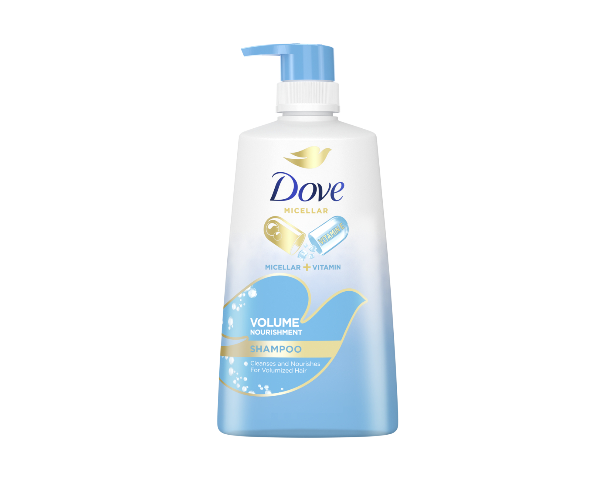 Dove Shampoo Volume Nourishment, 650ml - Fuller Hair