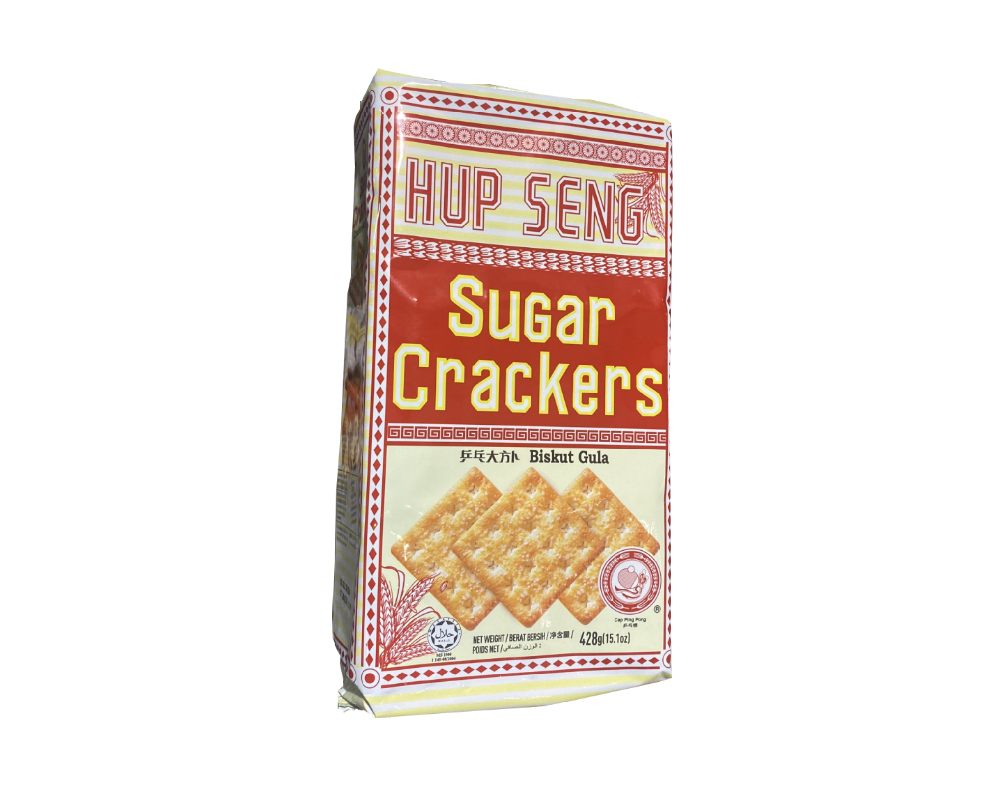 Hup Seng Sugar Cracker, 428 g - Perfect Snack