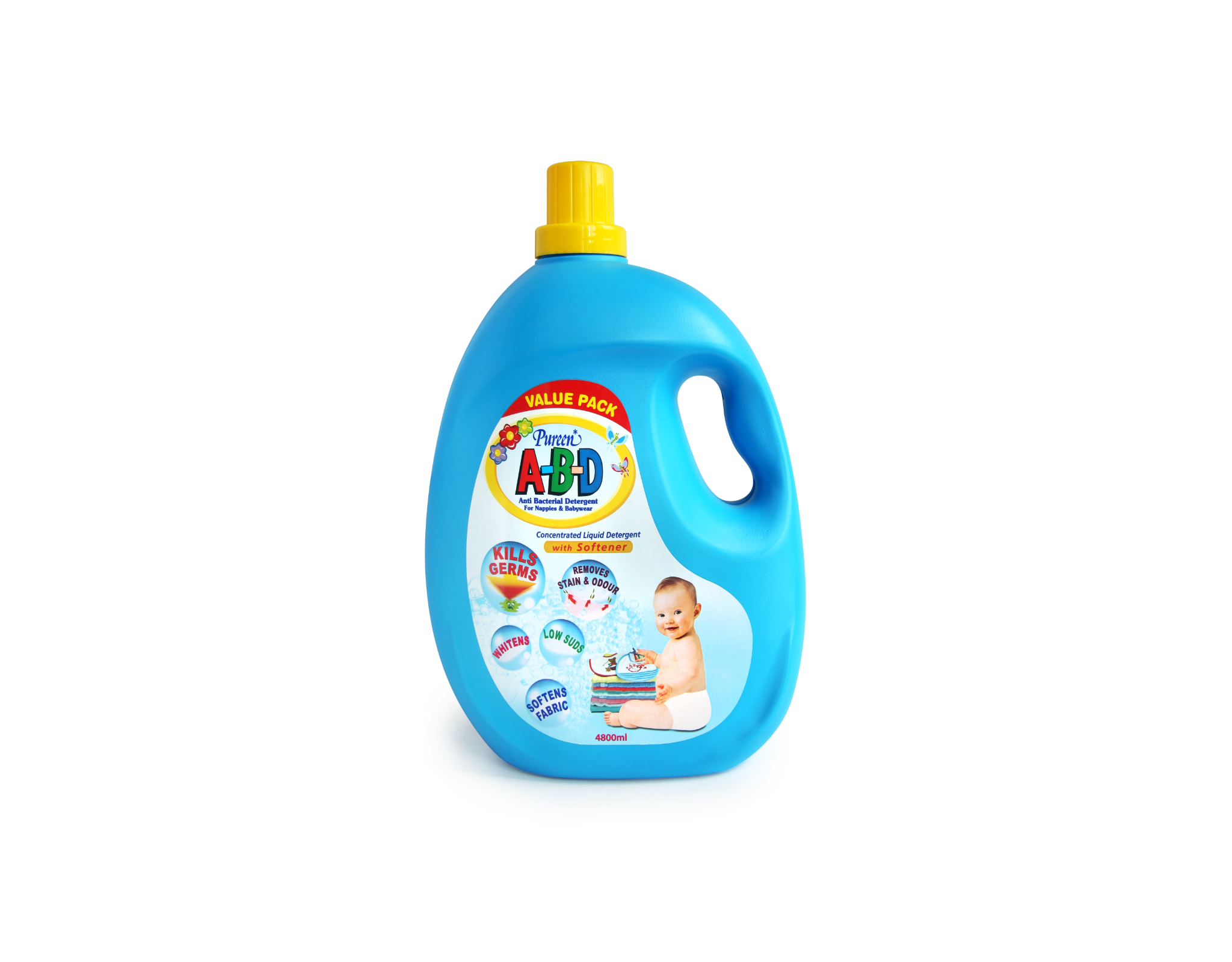 Pureen A-B-D Antibacterial Liquid Detergent | myaeon2go