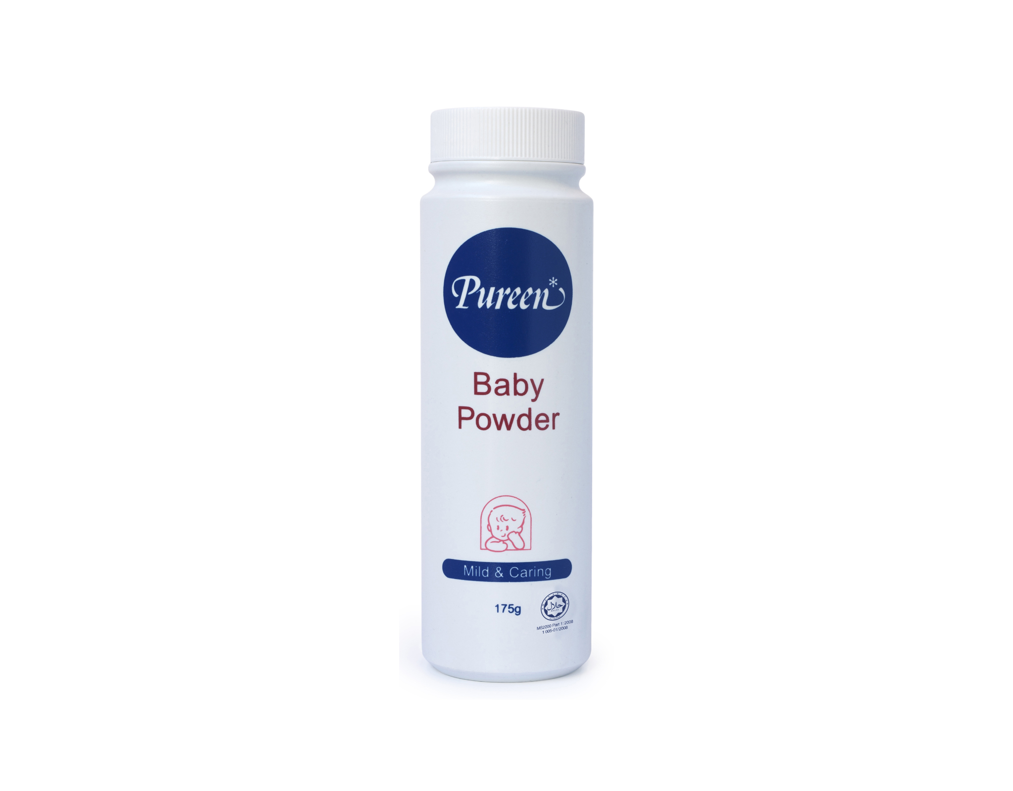 Pureen Baby Powder, 175g - Mild & Caring