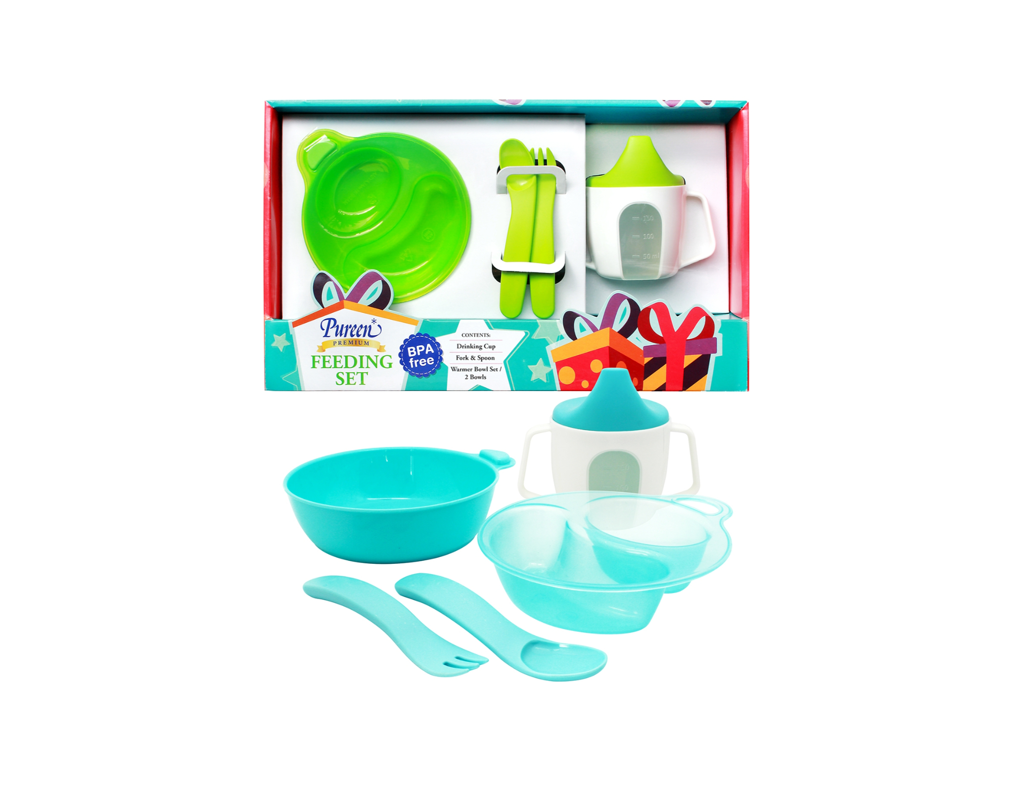 Pureen Feeding Set Hamper TBS05 | myaeon2go