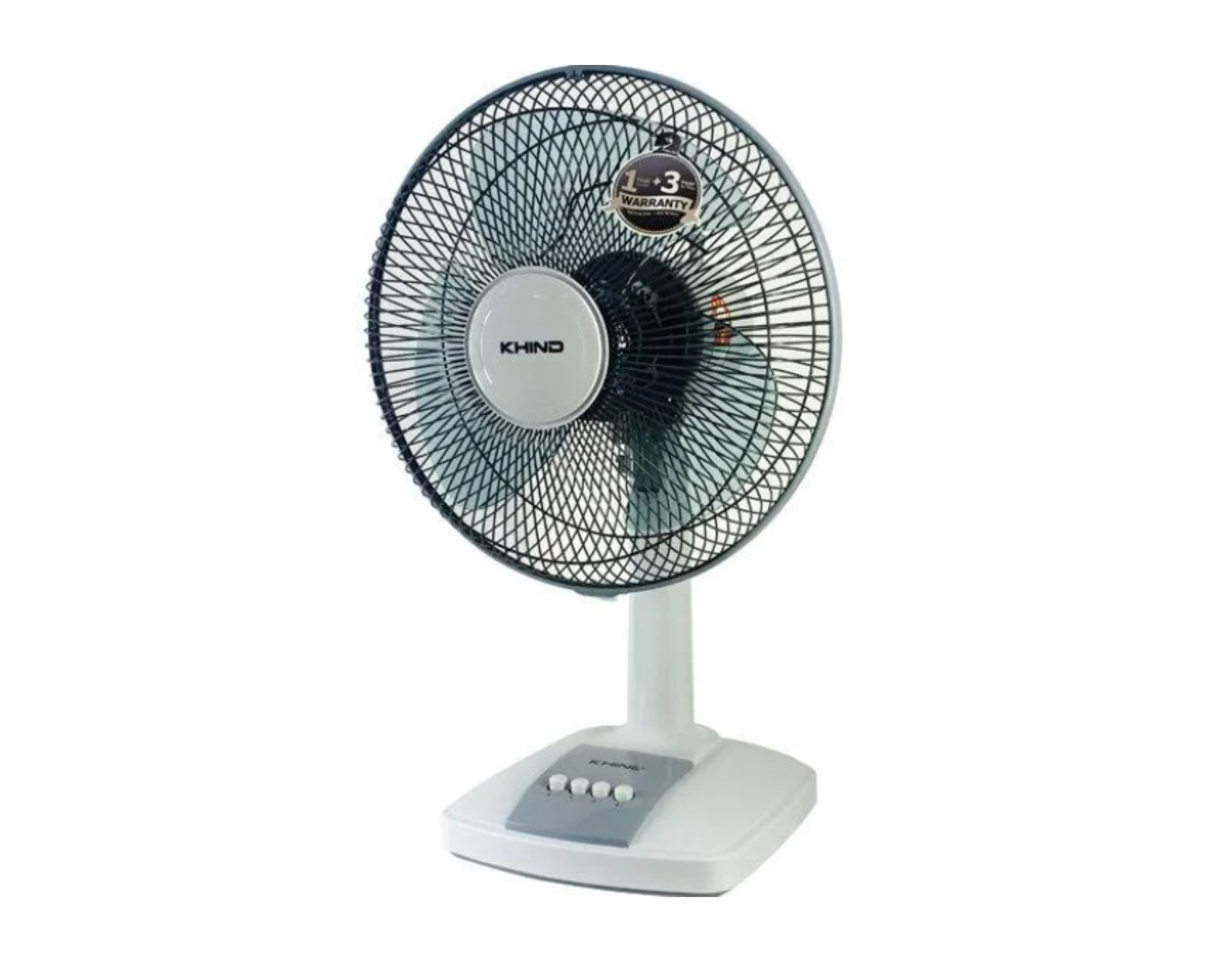 Khind Table Fan (TF126SE) - High Air Delivery, 3 Speed, Safe