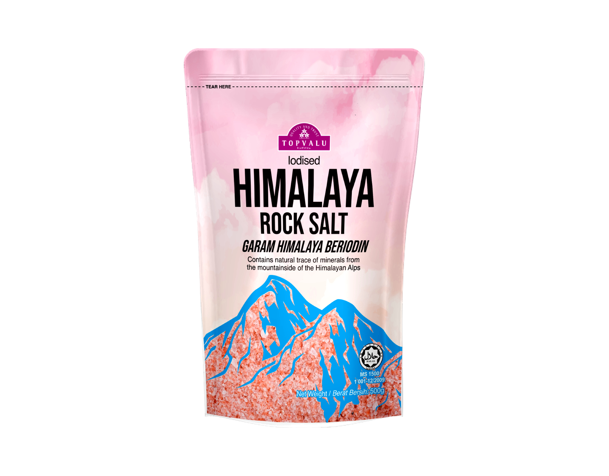 TOPVALU Himalaya Rock Salt (Pouch) | myaeon2go