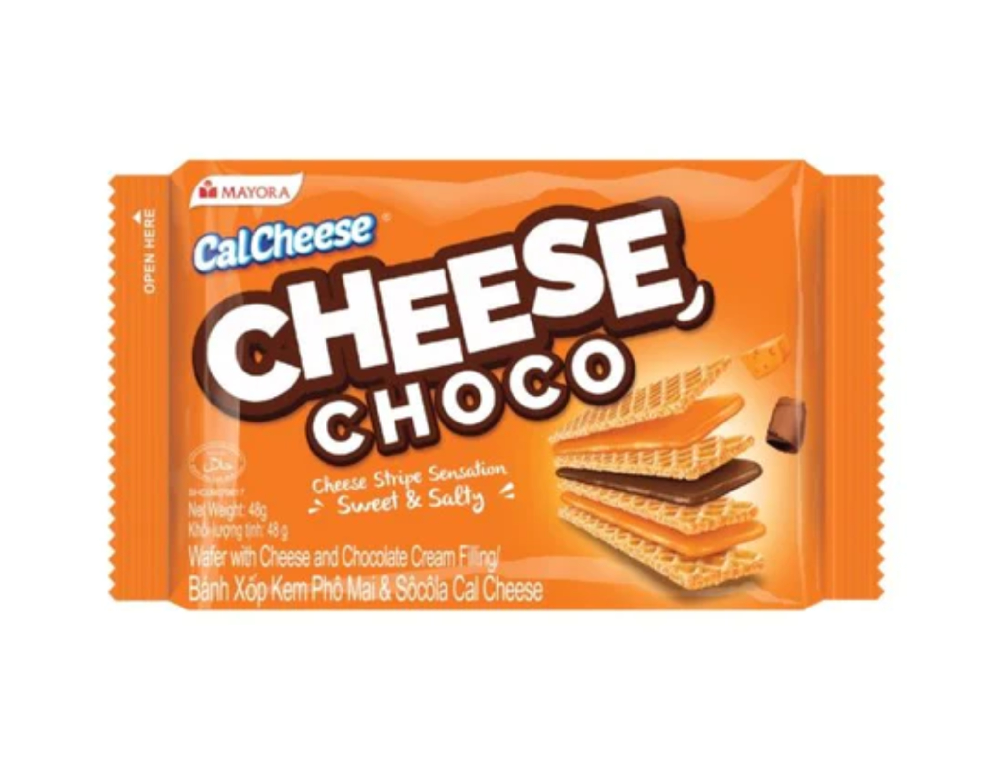 Mayora Cal Cheese Chocolateo Wafers | myaeon2go