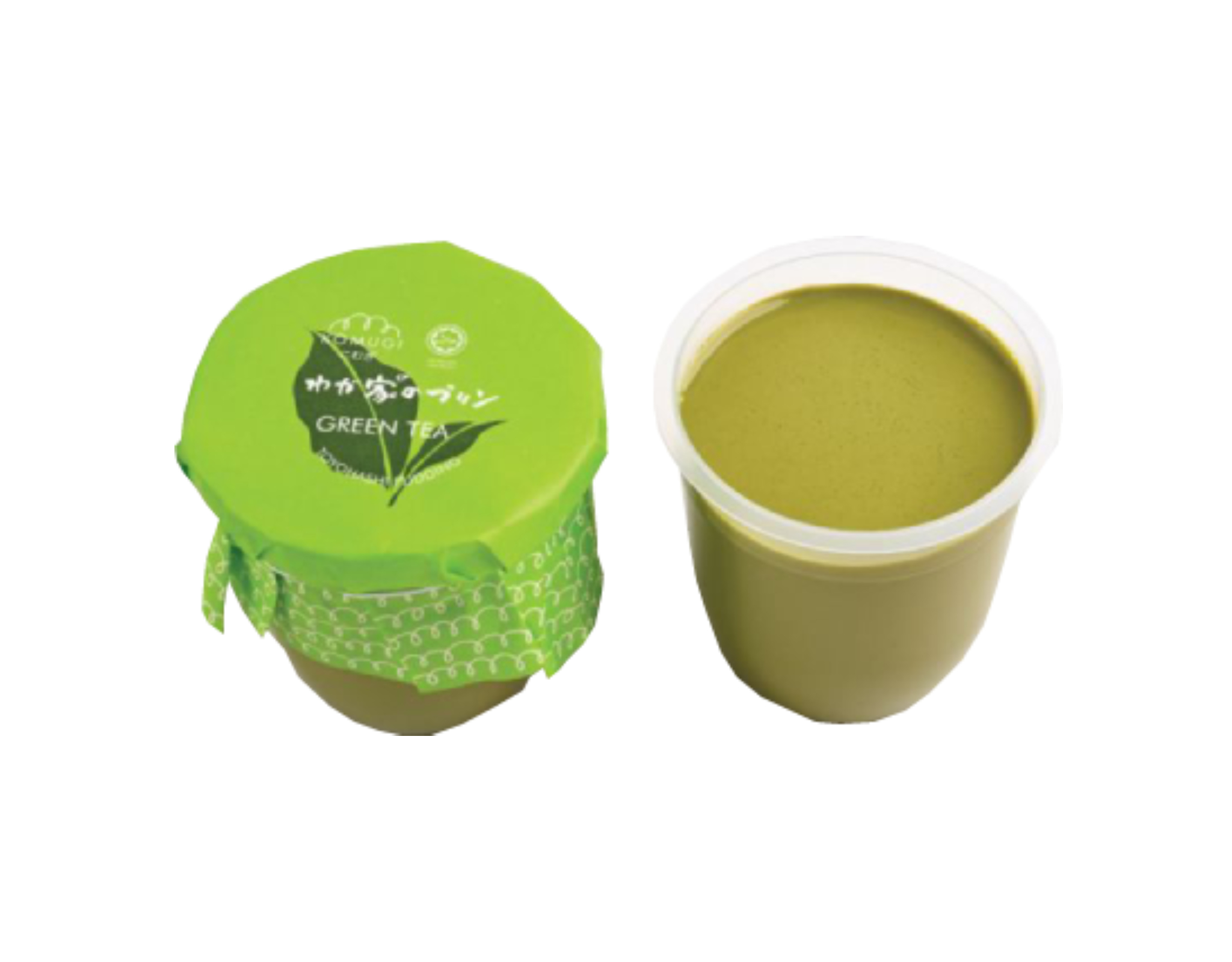 Komugi Pudding Green Tea | myaeon2go