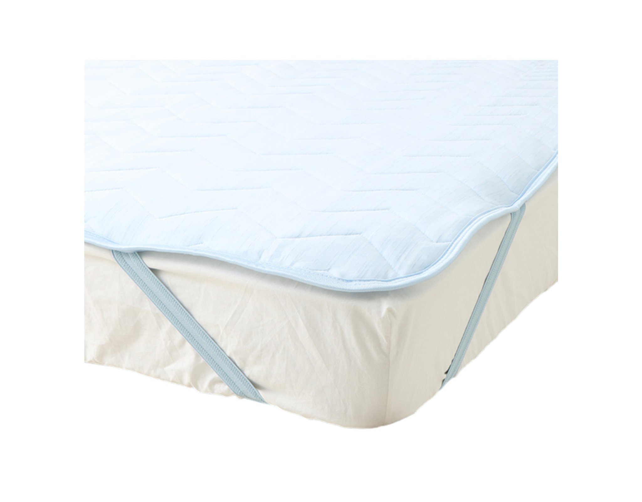 Home Coordy Ice Cold Mattress Pad With Elastic Blue | myaeon2go