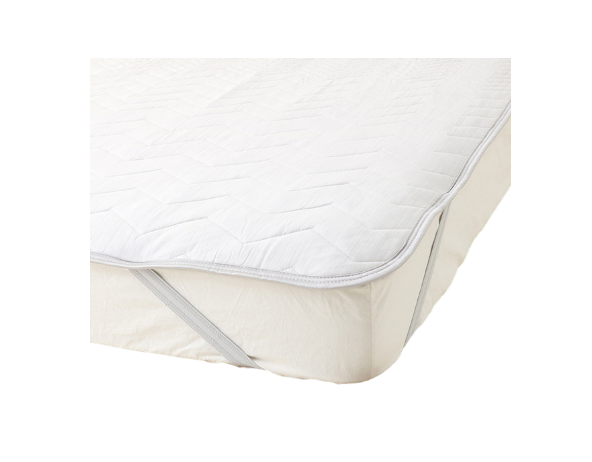 Home Coordy Ice Cold Mattress Pad With Elastic Grey | myaeon2go