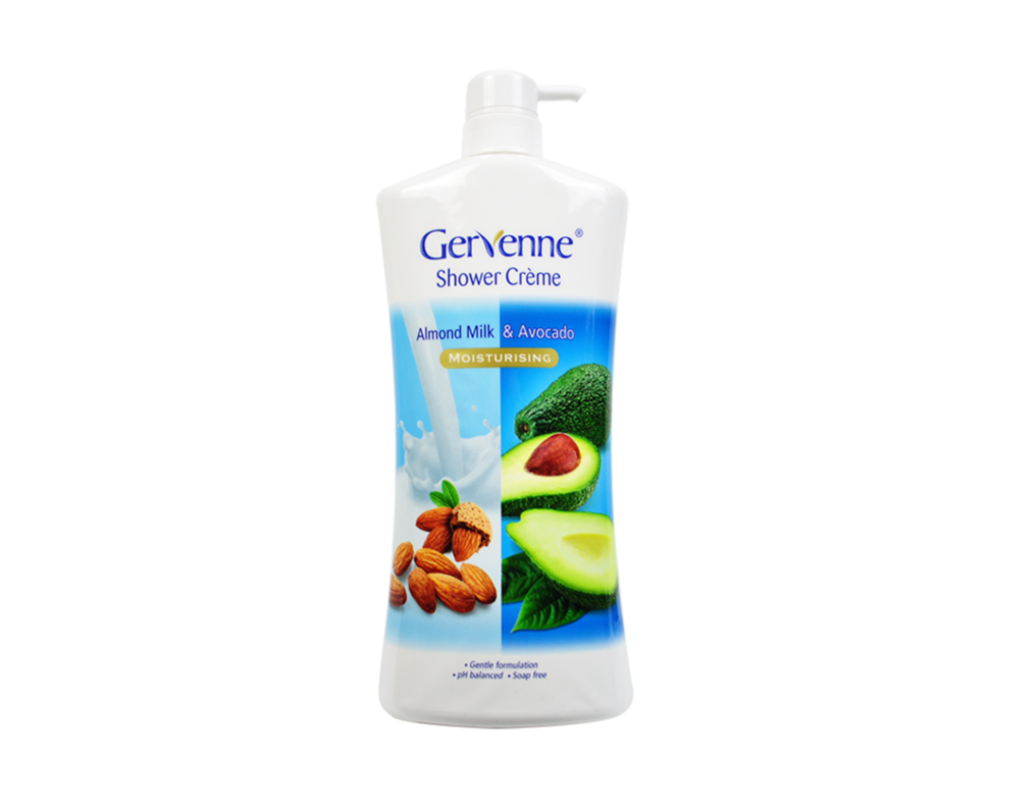 Gervenne Shower Creme Almond Milk & Avocado | myaeon2go