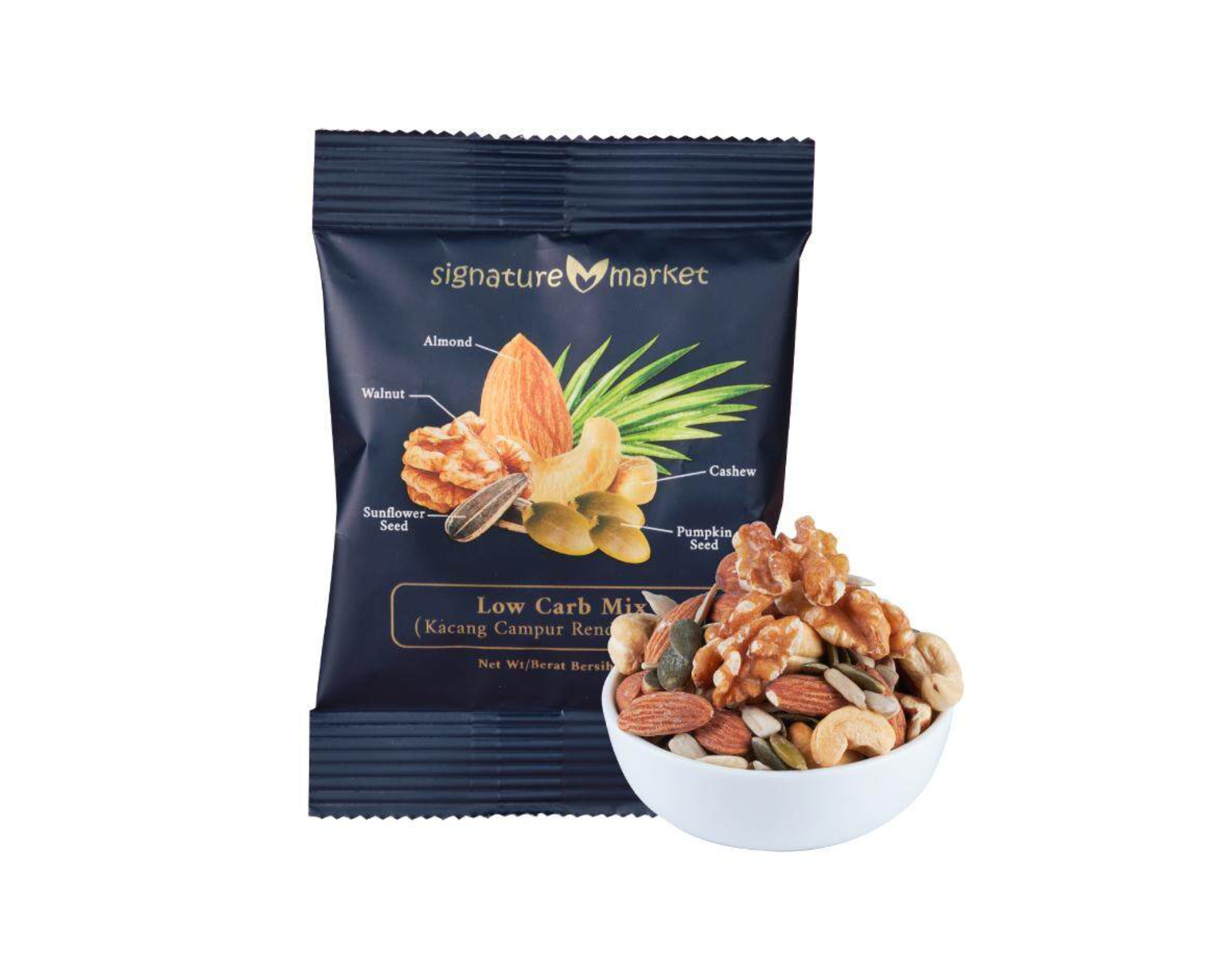 Signature Market Low Carb Mix 25g - Wholesome Snack