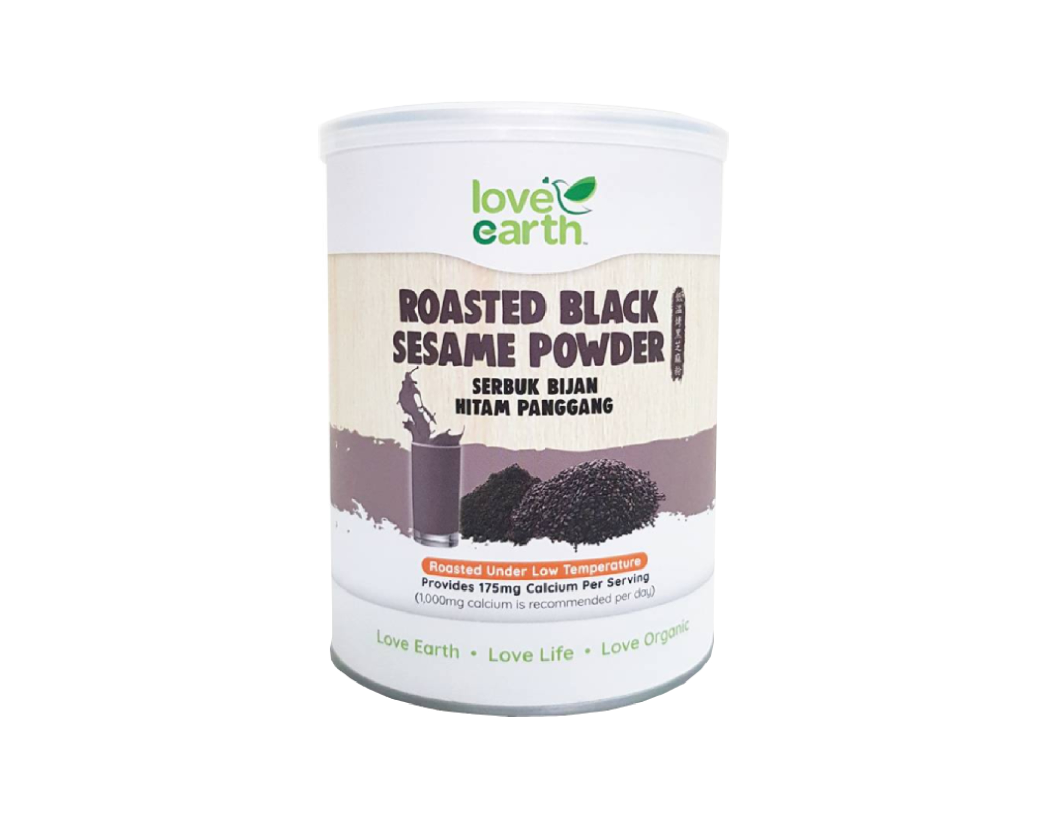 Love Earth Roasted Black Sesame Powder | myaeon2go