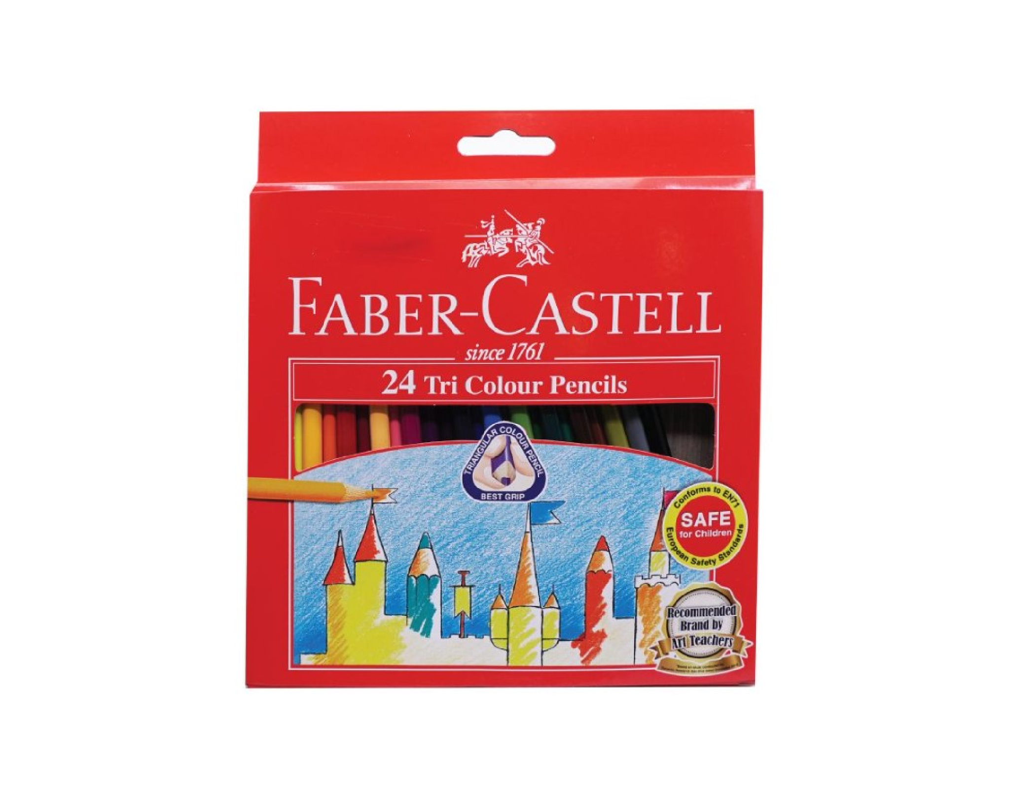 Faber-Castell Tri-Grip Colour Pencils 24 Colour (115855) | myaeon2go