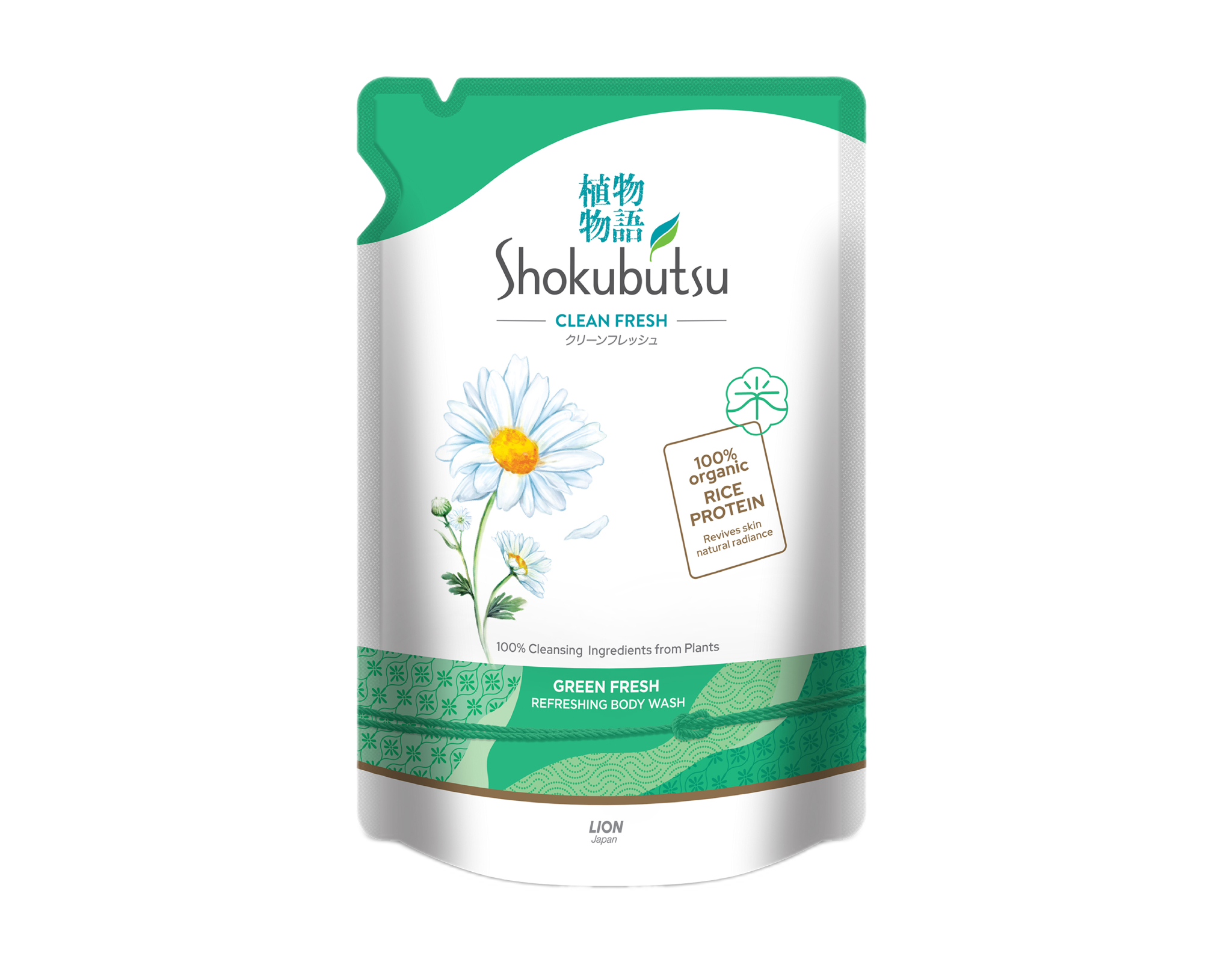 Shokubutsu Shower Foam, 800g - Revitalizes Skin