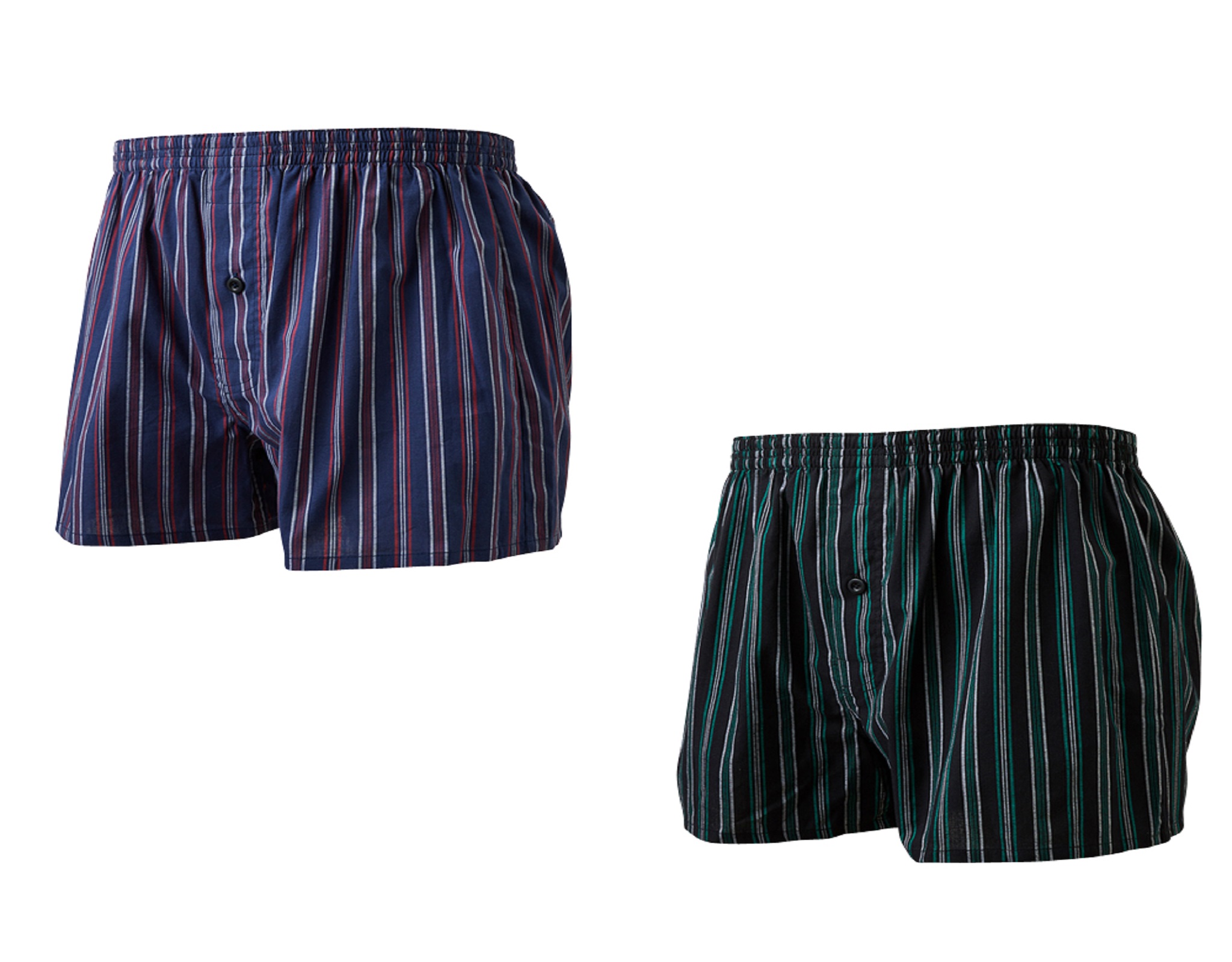 Inner Casual Men 100% Cotton Woven Trunks 2 Pieces Printed 2 | myaeon2go