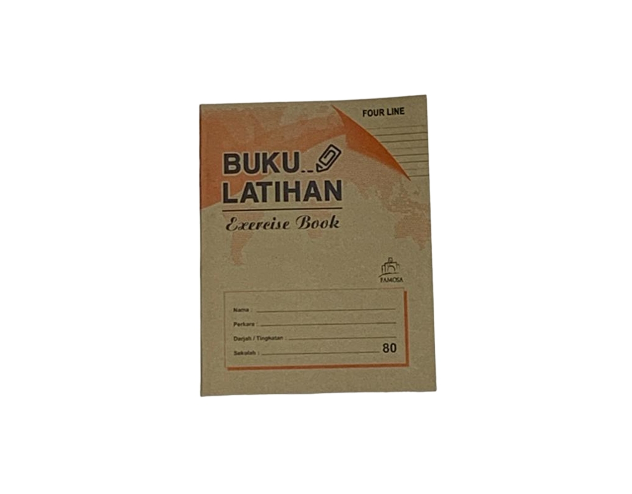 Famosa Four-Line Exercise Book | myaeon2go