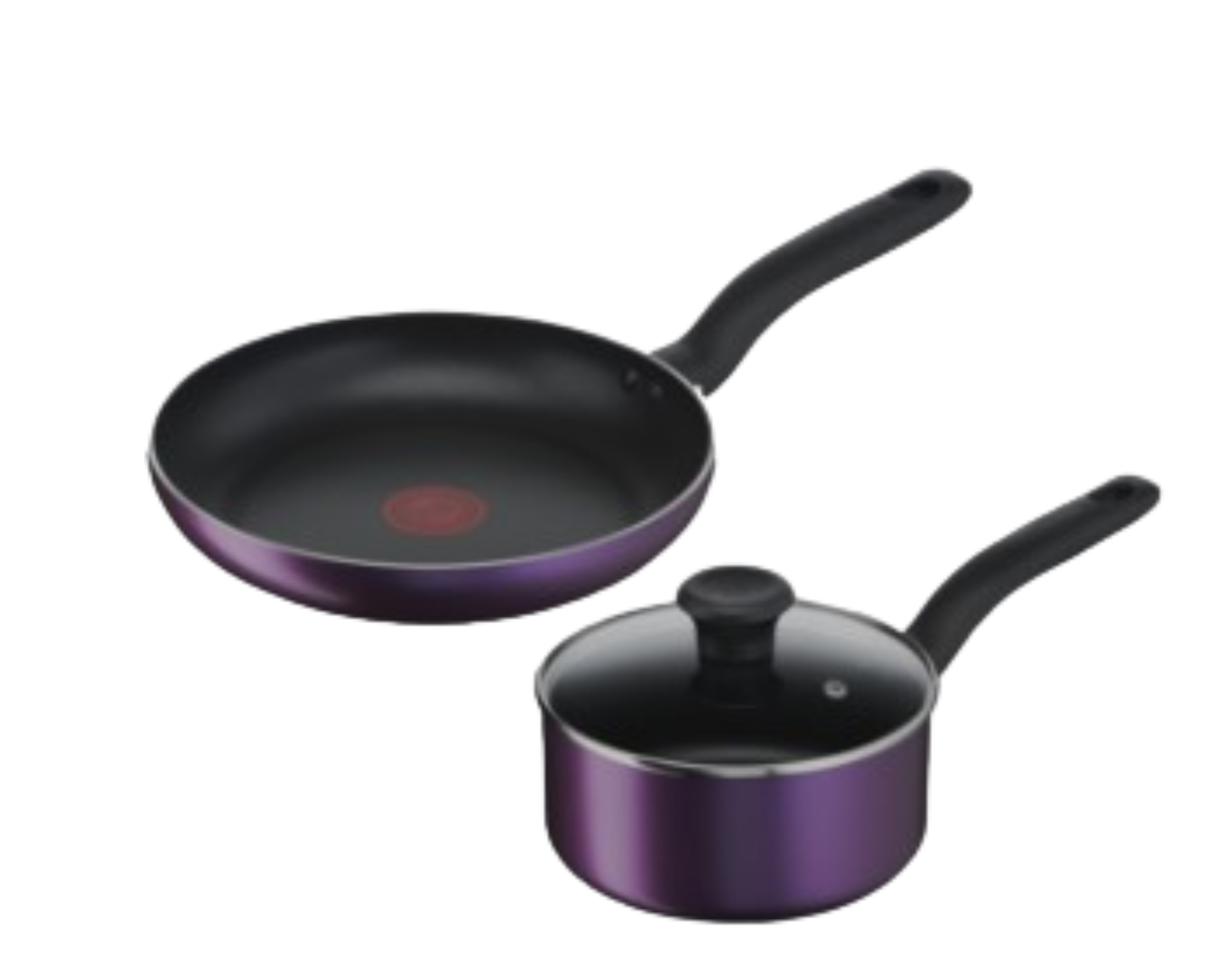 Tefal Cooking Source Set (Frypan + Saucepan + Glass Lid) B504S2 | myaeon2go