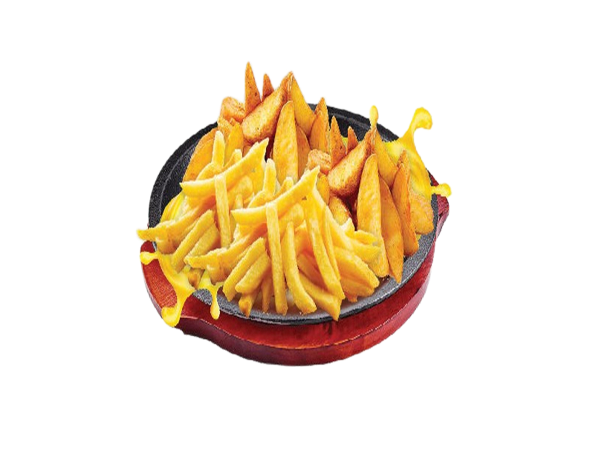 Korean Jinjja Oppa Cheesy Fries Platter (Salted Egg) | myaeon2go