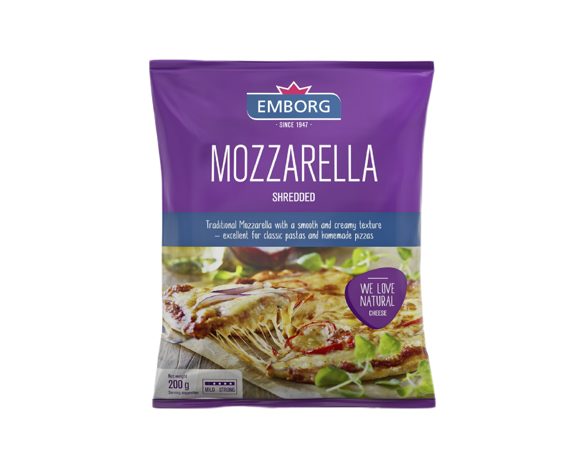 Emborg Shredded Mozarella Cheese | myaeon2go