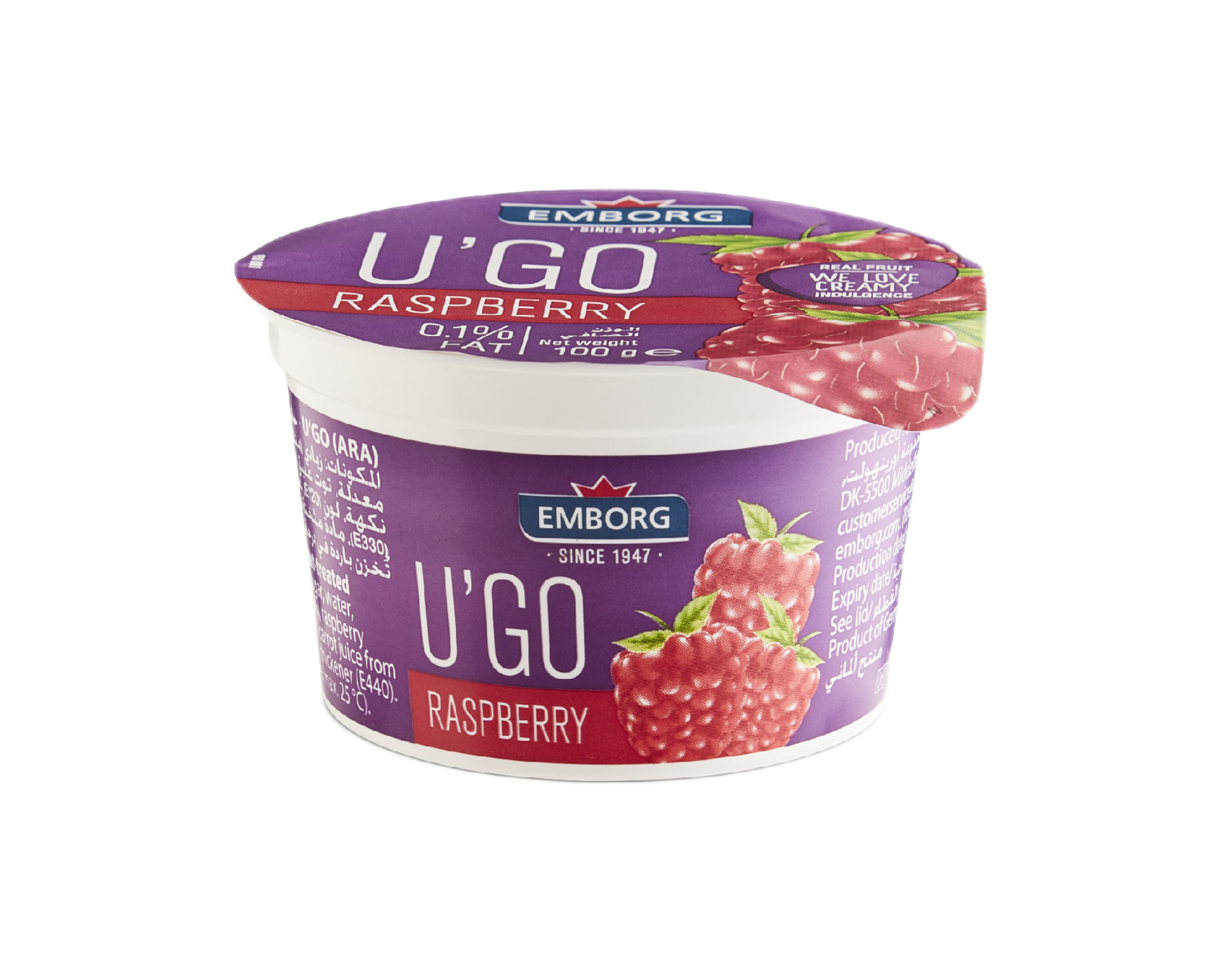 Emborg Mix U'Go Raspberry Yogurt | myaeon2go