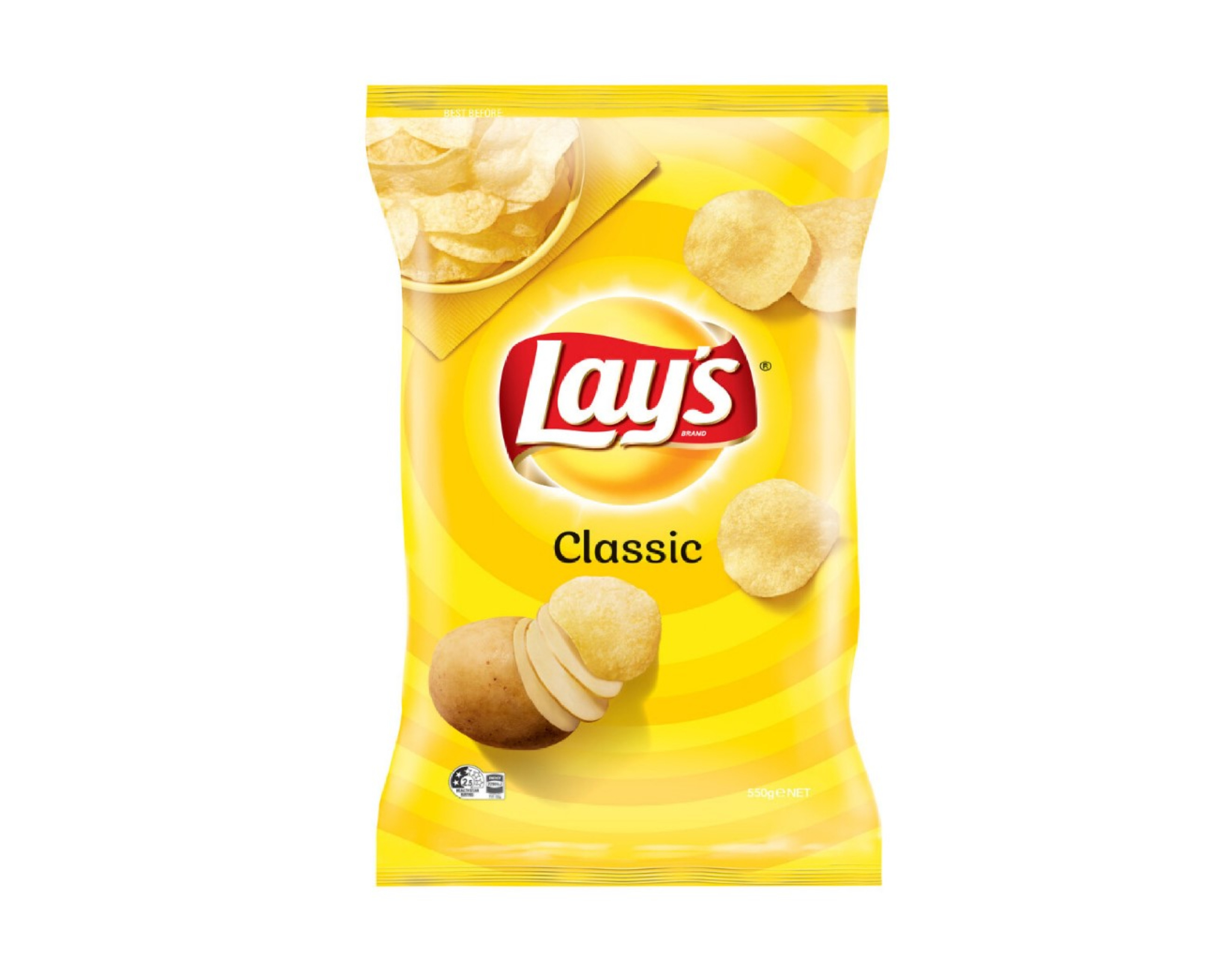 Lay's Potato Chips Classic, 50g - Delicious Flavor