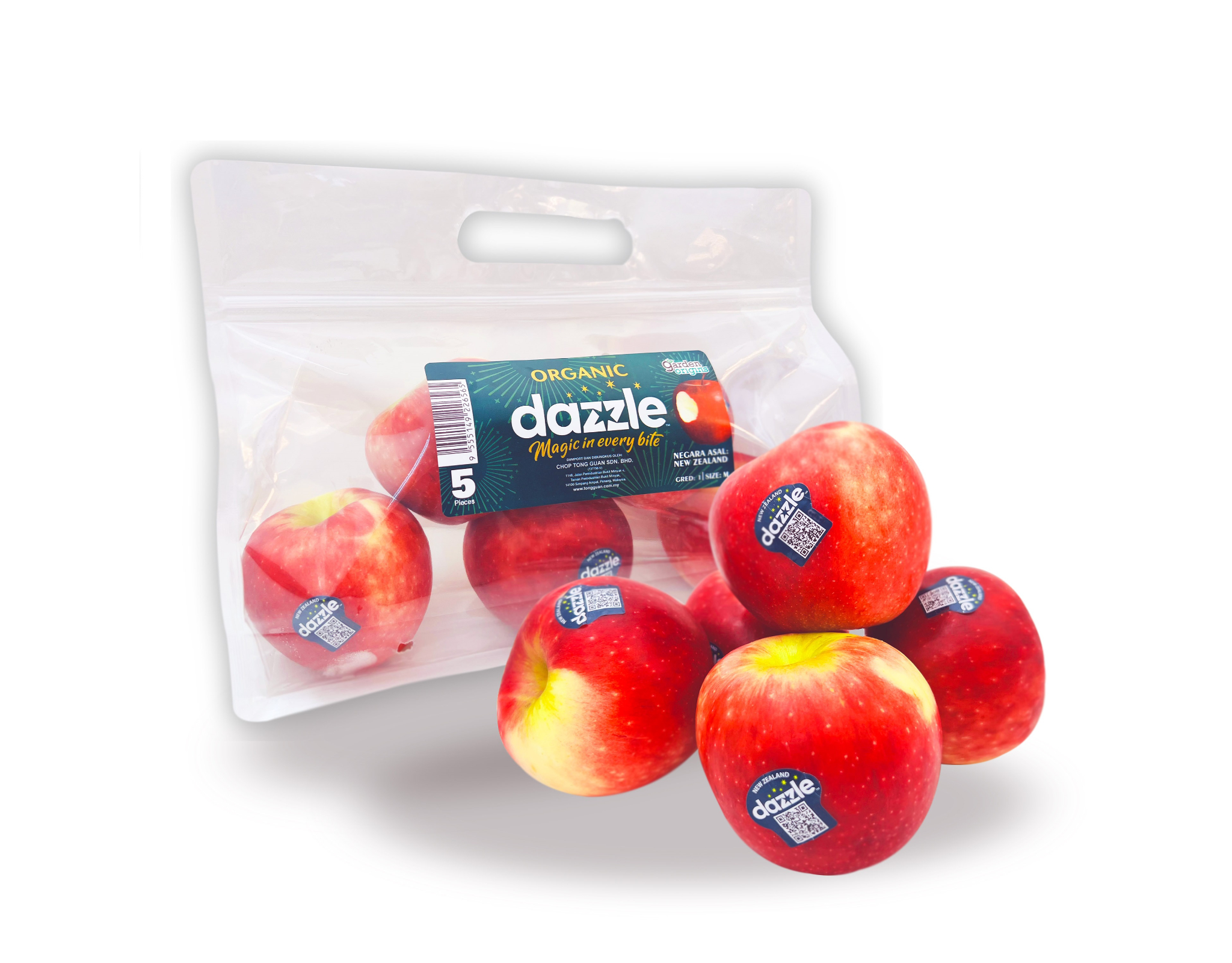 Garden Origins New Zealand Organic Dazzle Apple | myaeon2go