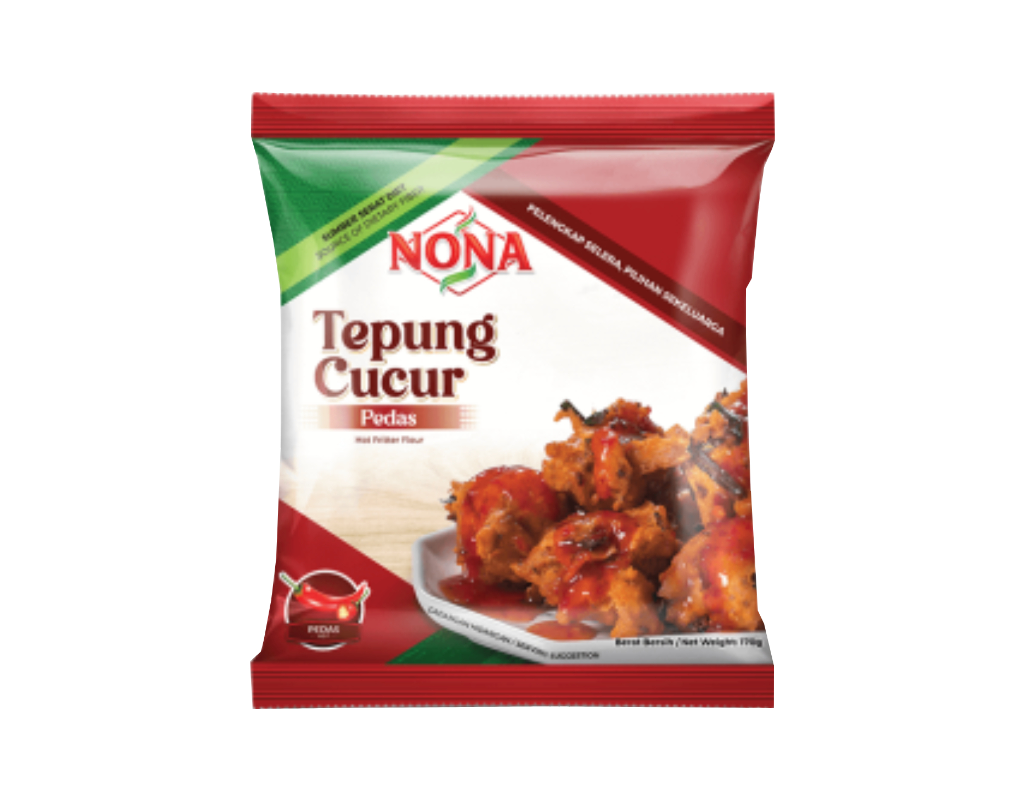 Nona Tepung Cucur Pedas | myaeon2go