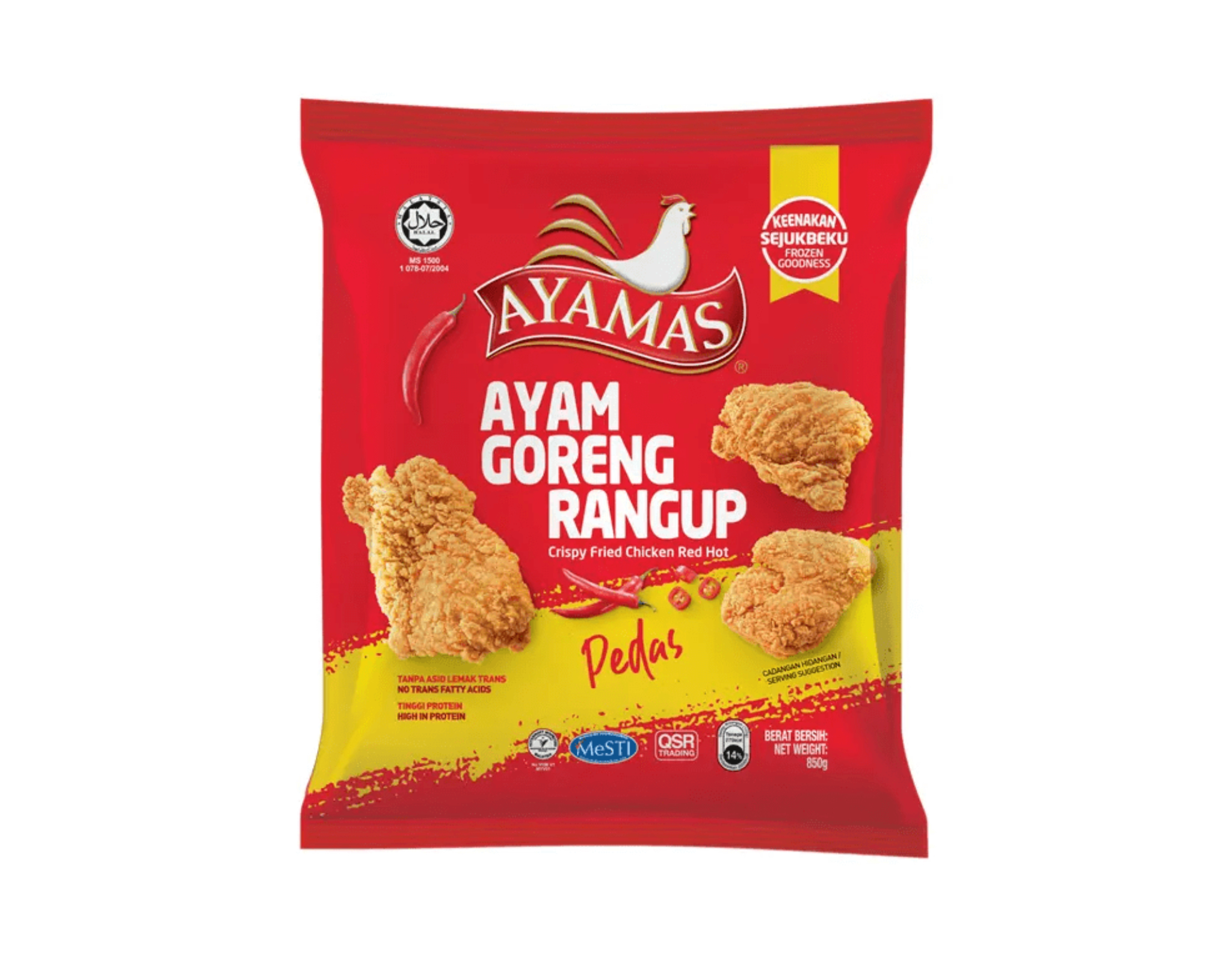 Ayamas Hot Fried Chicken 850g - Spicy Delight