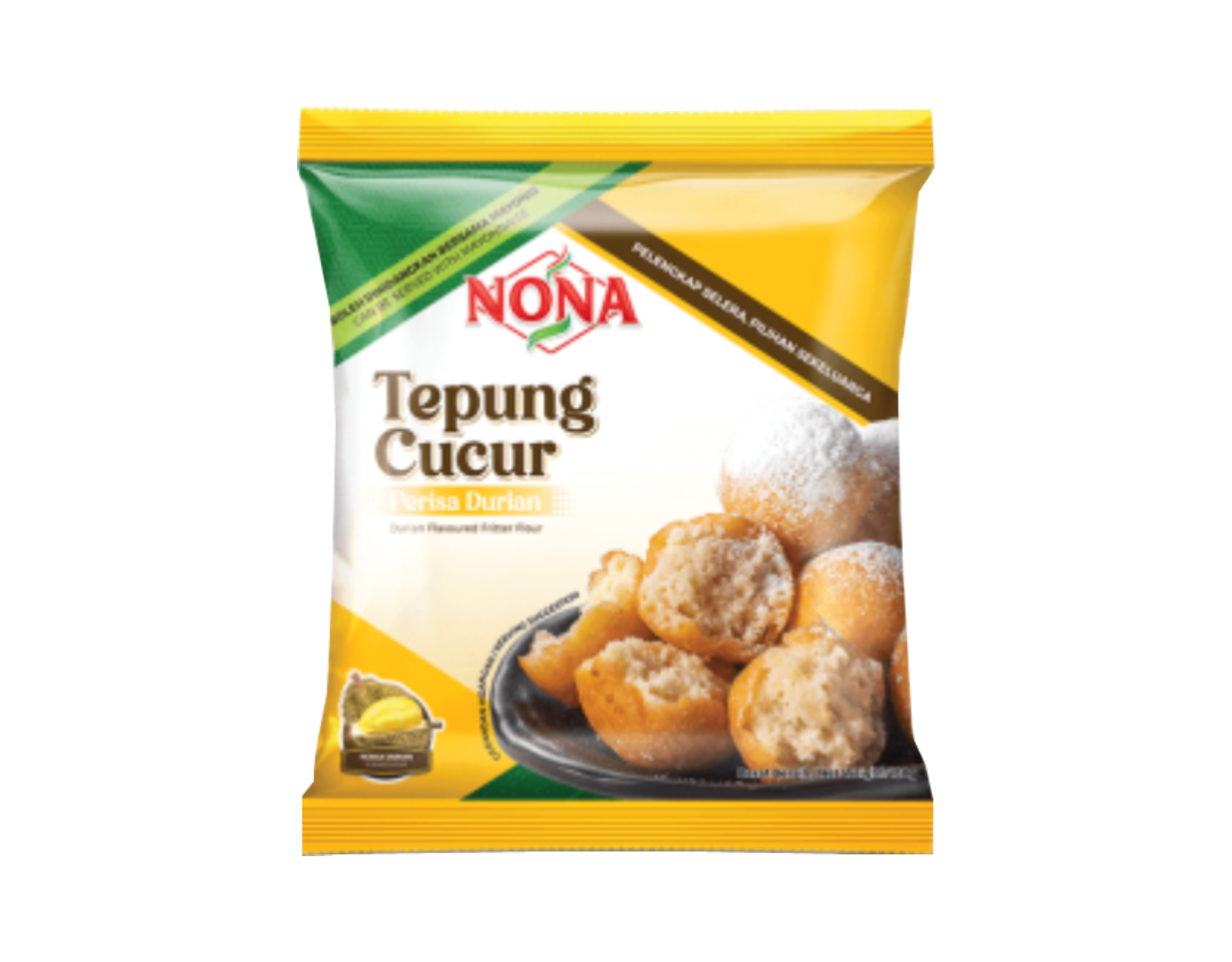 Nona Tepung Cucur Durian | myaeon2go