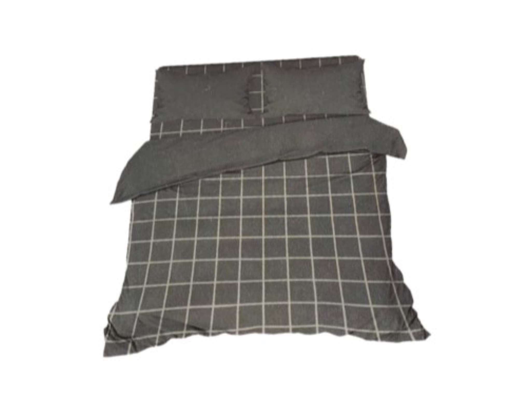 Letgo 5-In-1 Queen Bedding Set Grid (ESSENTIALS) | myaeon2go