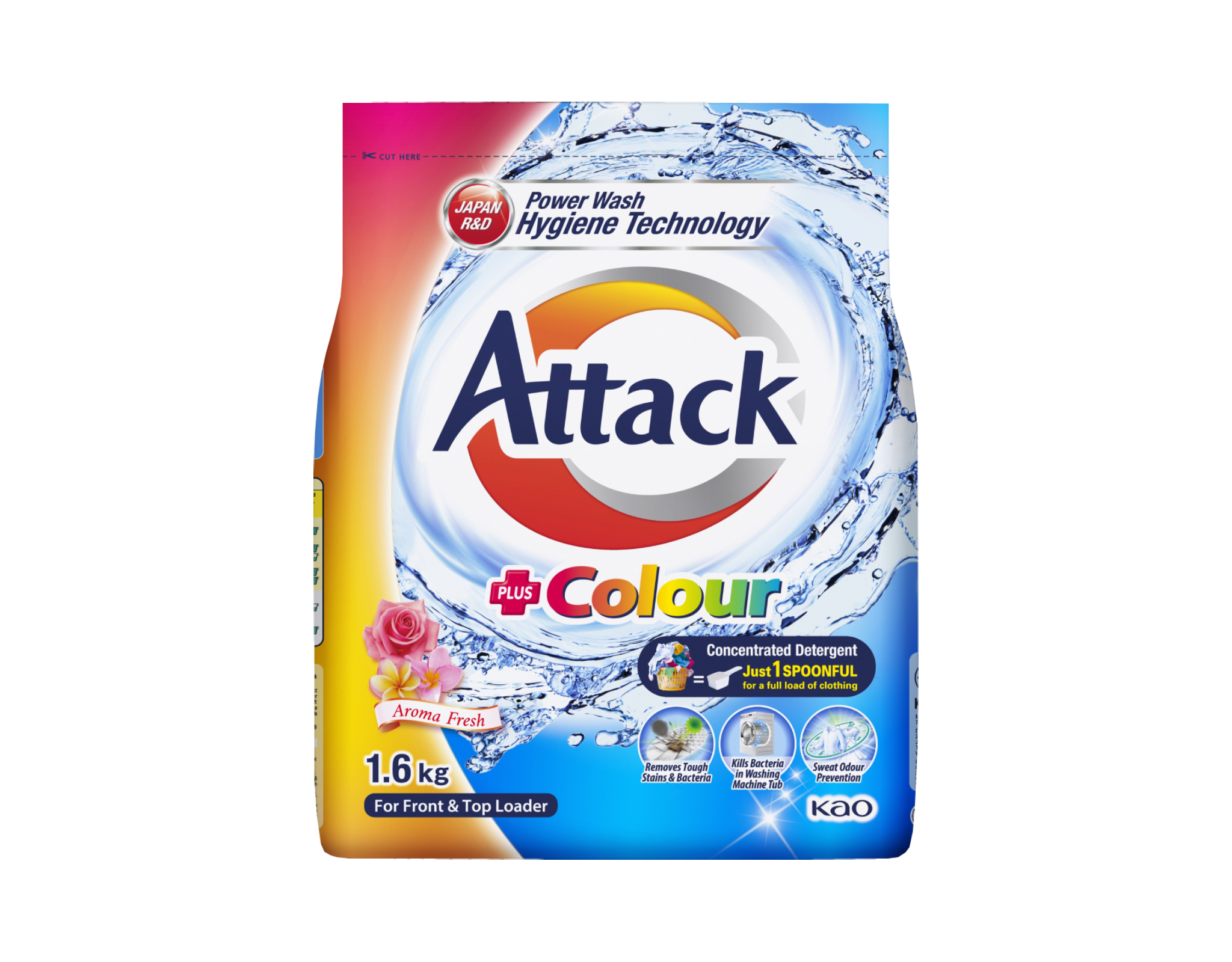 Attack Colour Ultra 1.6kg - Tough Stain Removal
