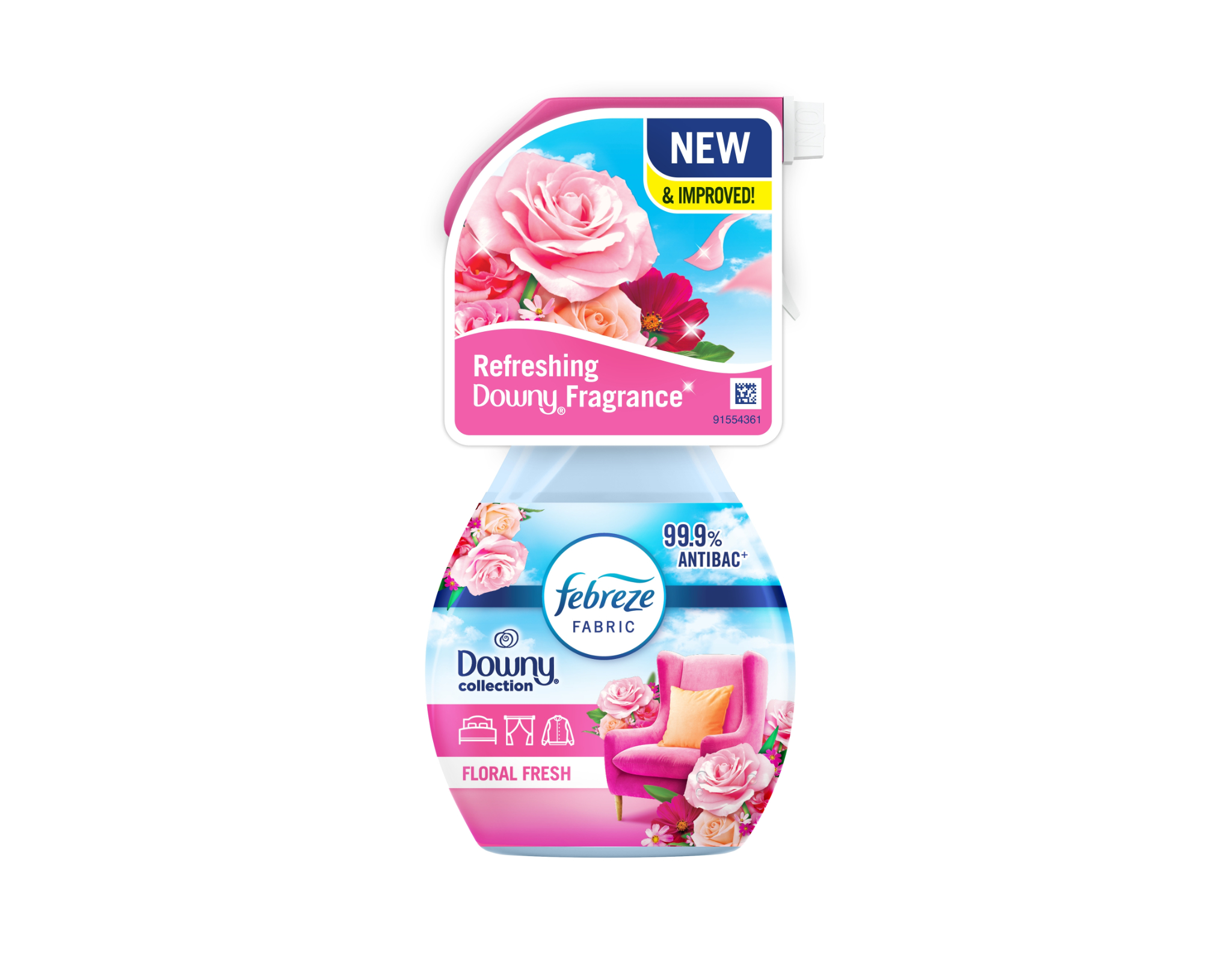 Febreze Downy Floral 370ml - Refreshing Scent