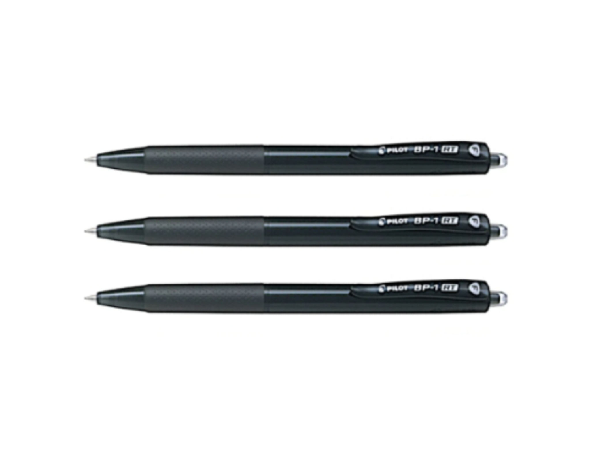 Pilot Ballpen 0.7mm 3 Pcs (BP-1RT) Black | myaeon2go