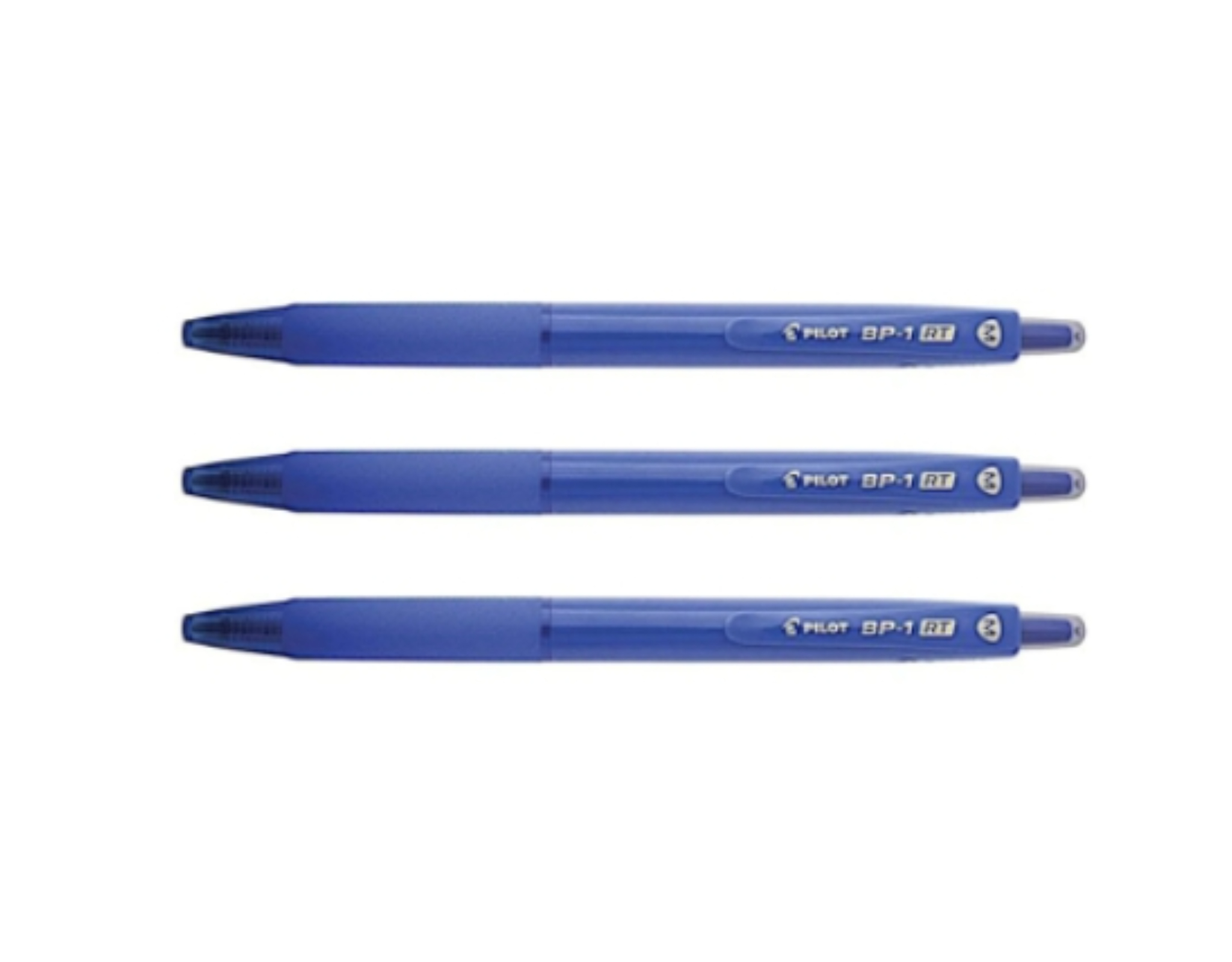Pilot Ballpen 1.0mm 3 Pcs (BP-1RT) Blue | myaeon2go