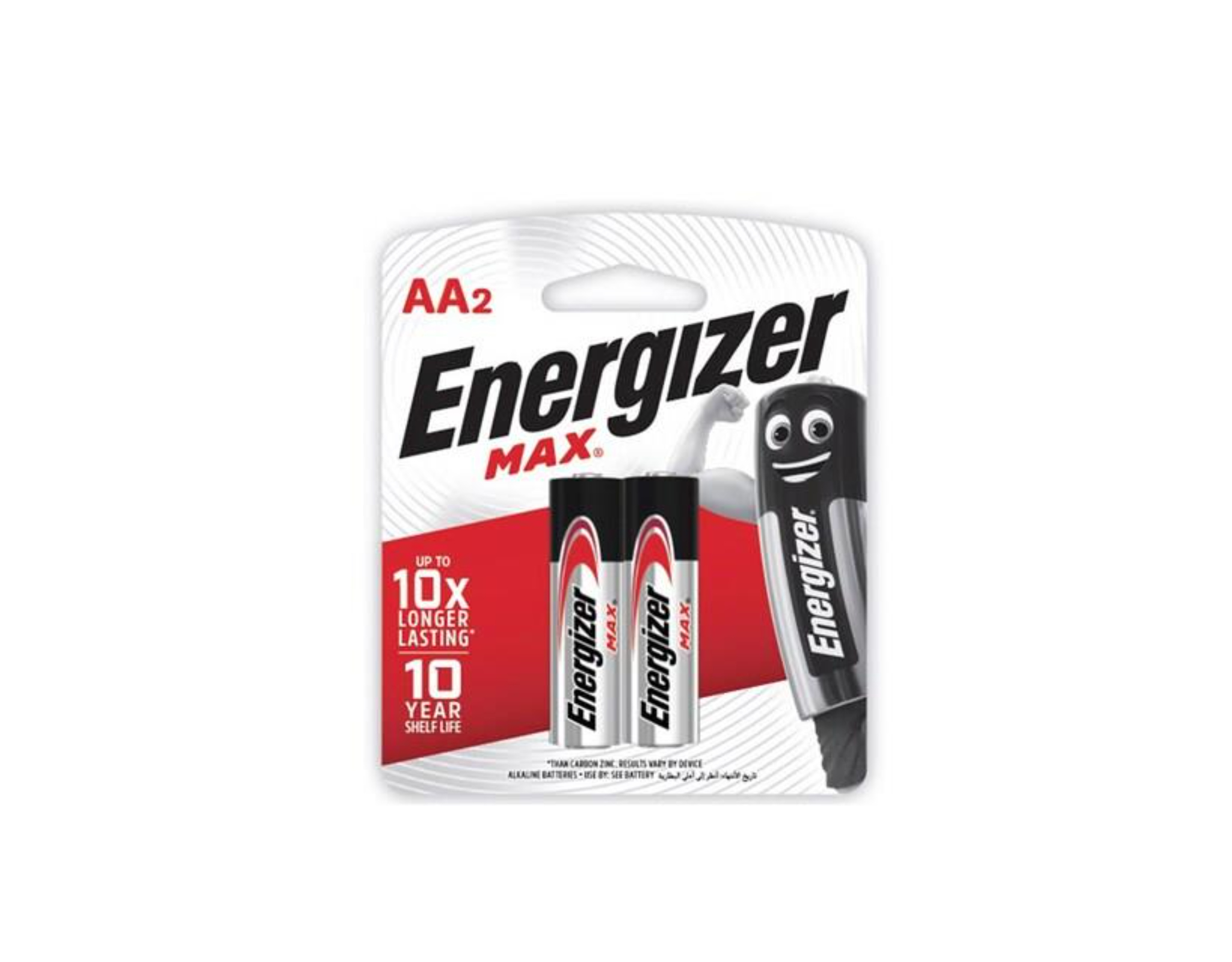 Energizer Max Battery 2 AA (E91BP2) | myaeon2go