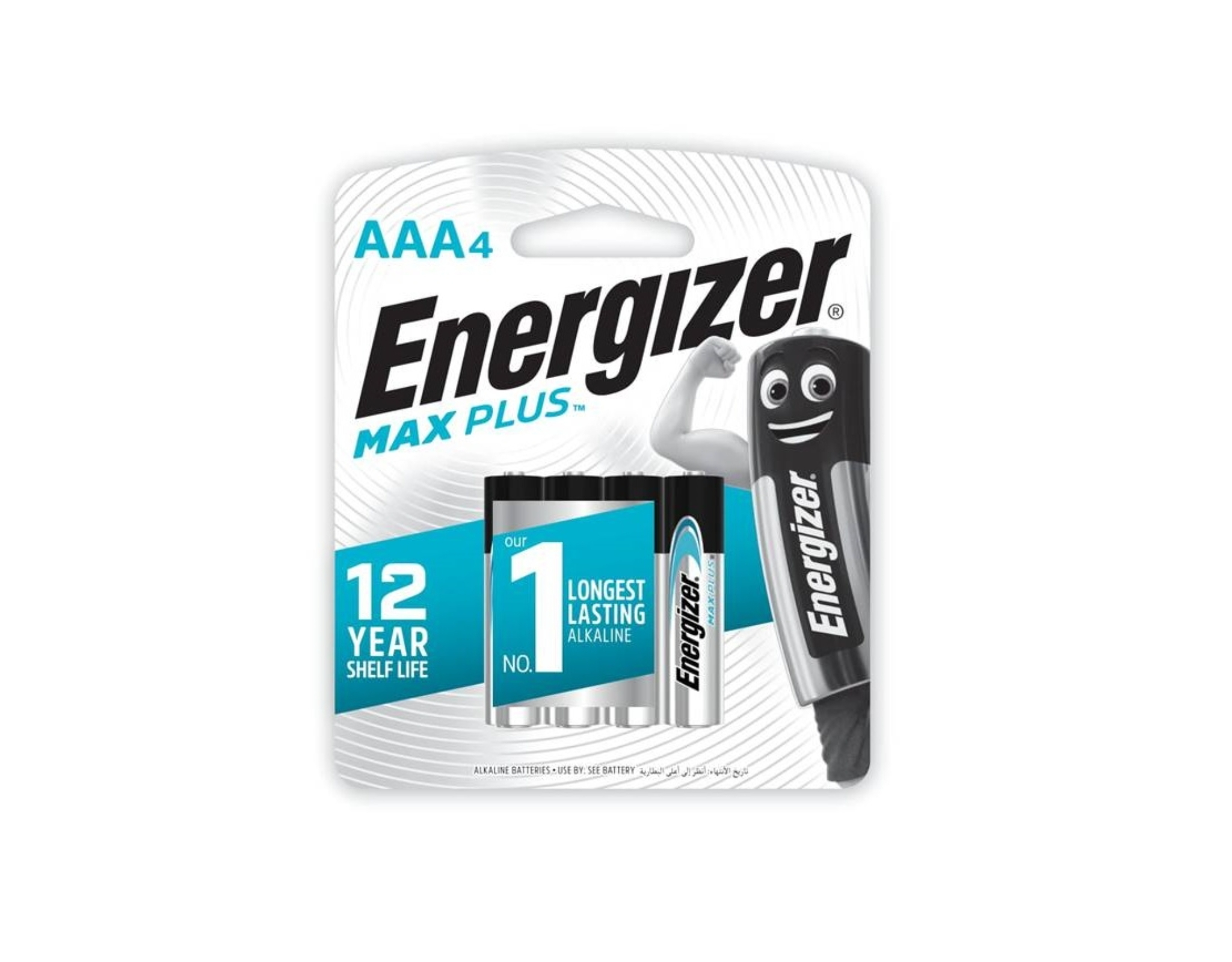 Energizer Max Plus 4 AAA Batteries | myaeon2go