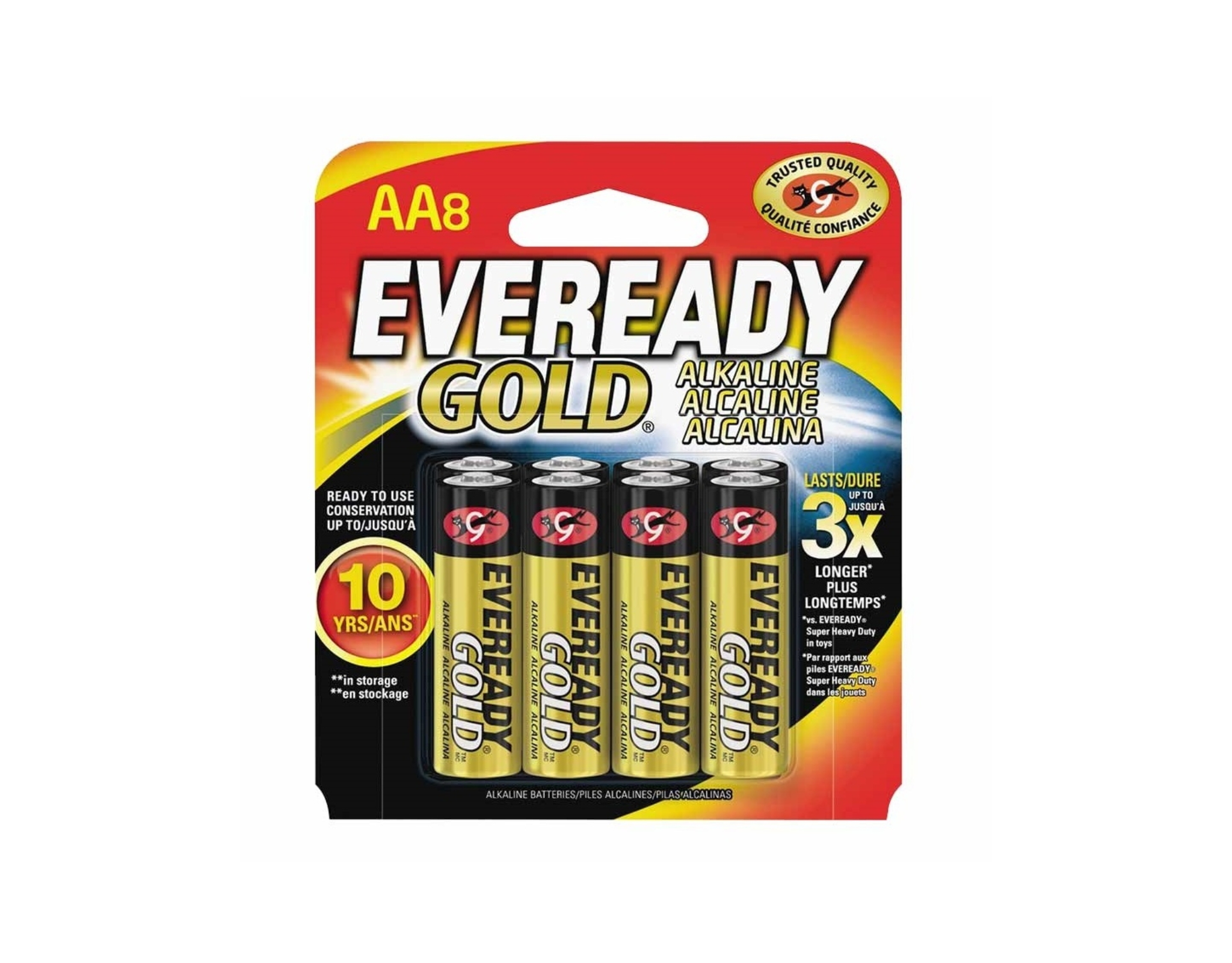 Eveready Gold 8 AA Battery 8 pcs - Long-lasting Power