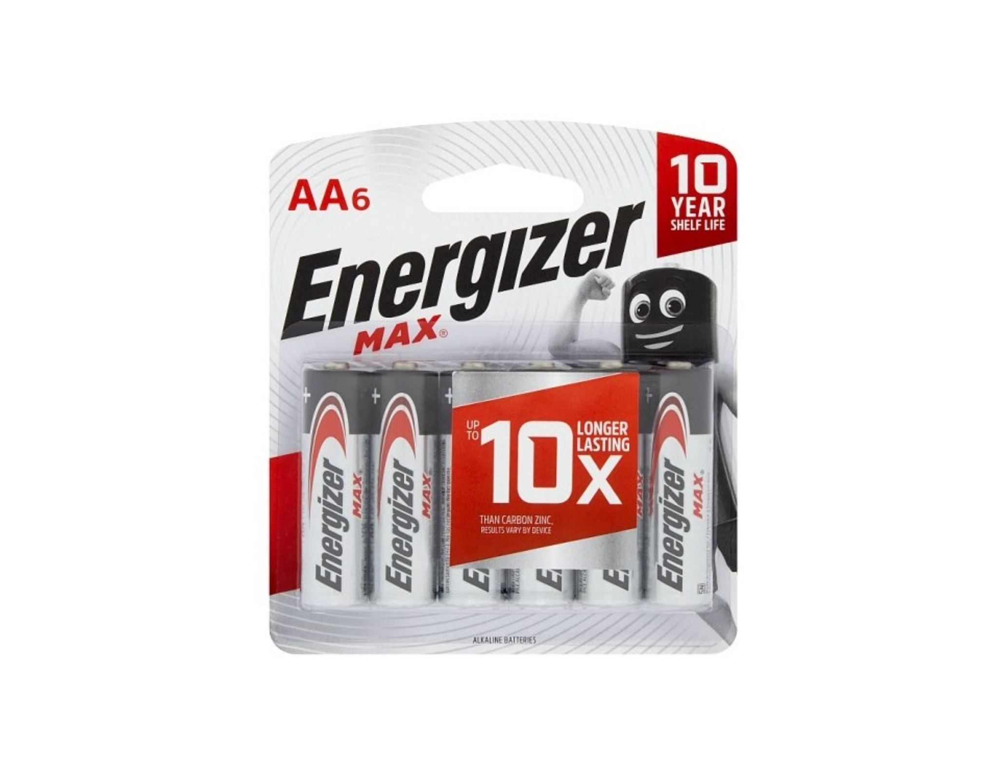 Energizer Batteries 6 AA - Long-lasting Power