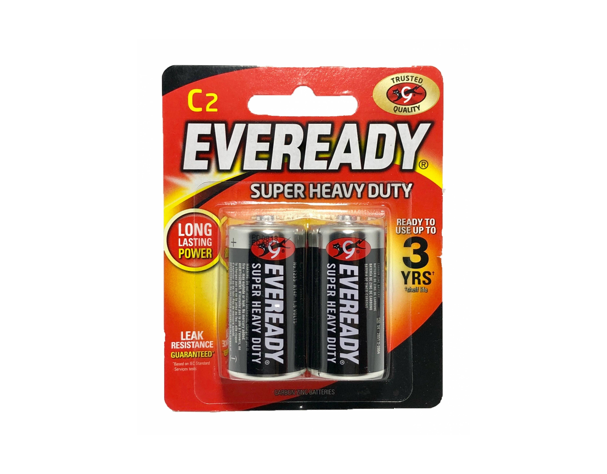 Eveready Super Heavy Duty C Battery (1235BP2) | myaeon2go