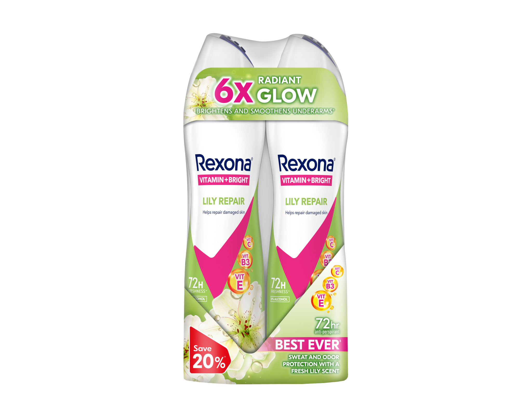 Rexona Female Deodorant Spray Fresh Lily | myaeon2go