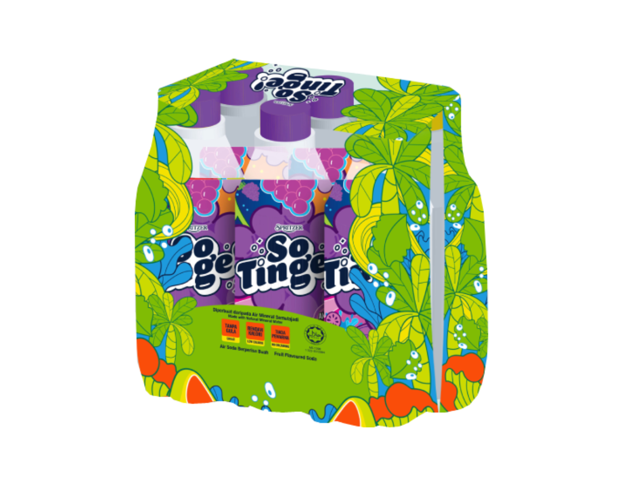 Spritzer So Tinge! Carbonated Grape Flavor | myaeon2go