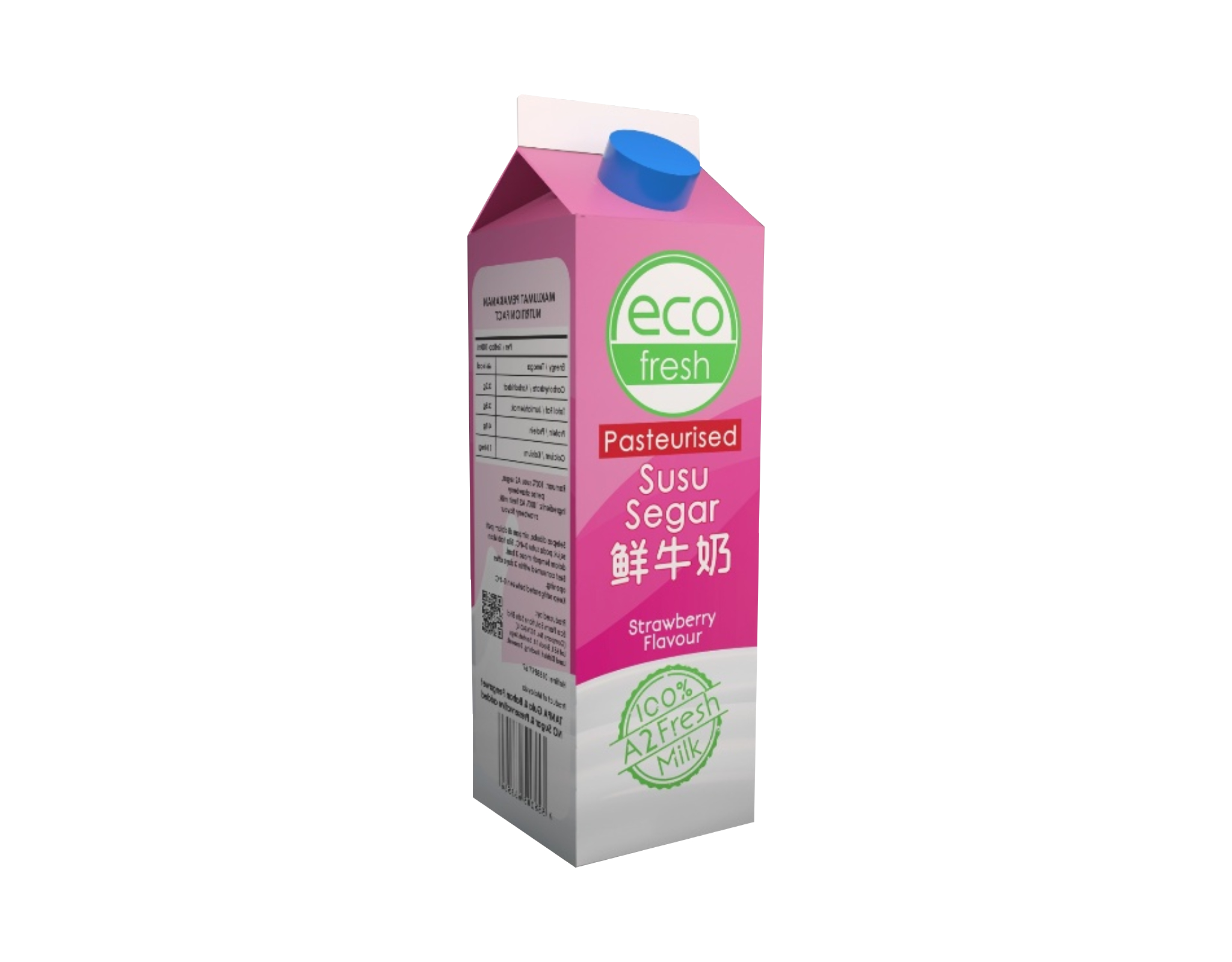Eco Fresh Strawberry Flavour Milk | myaeon2go