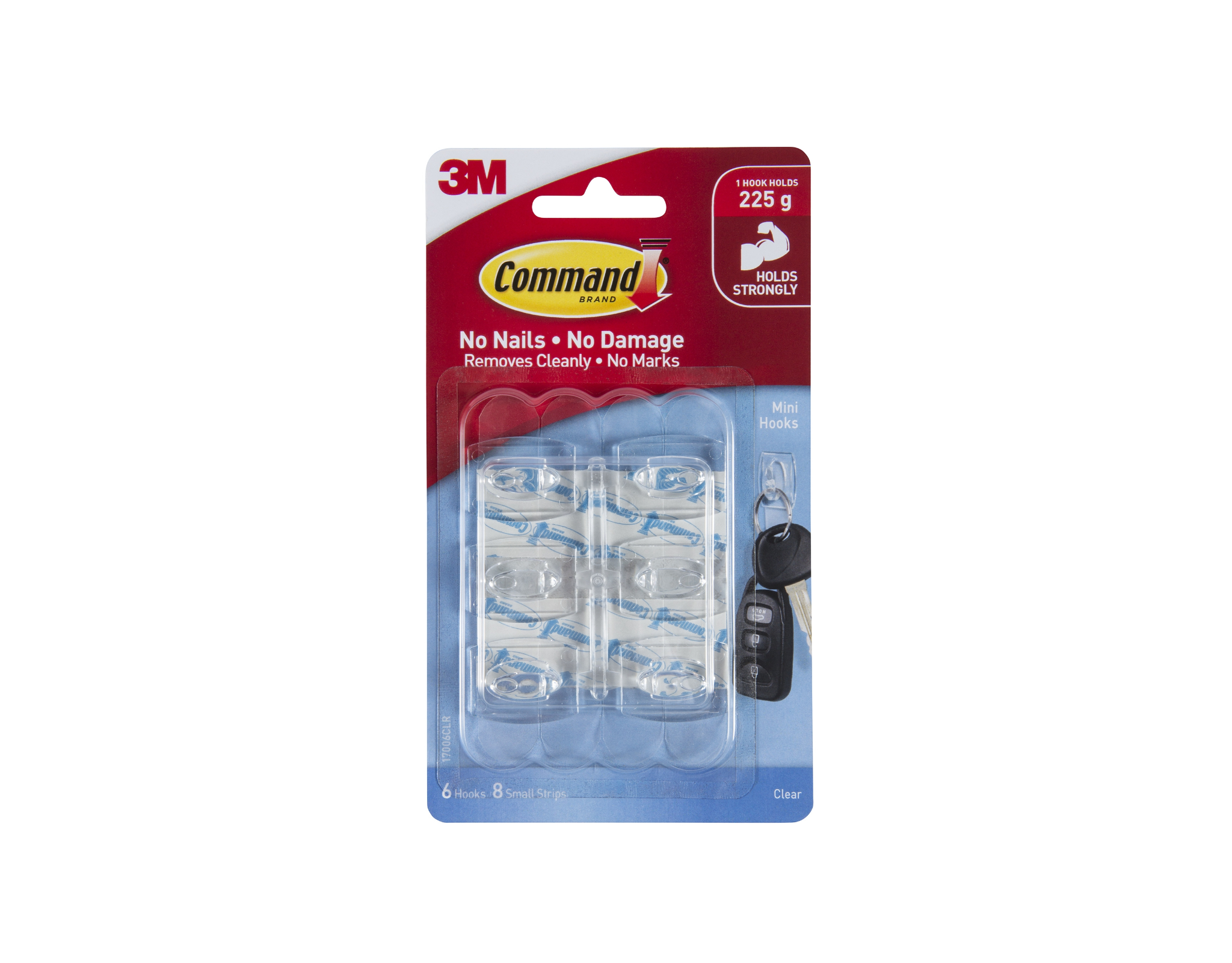 3M Command Clear Mini Hooks | myaeon2go