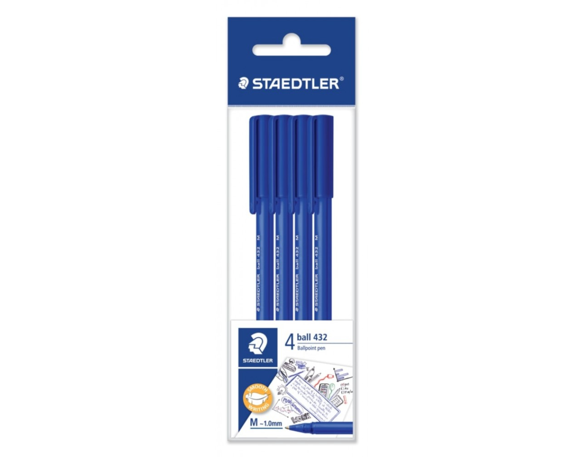 Staedtler Blue Ballpoint Pen | myaeon2go