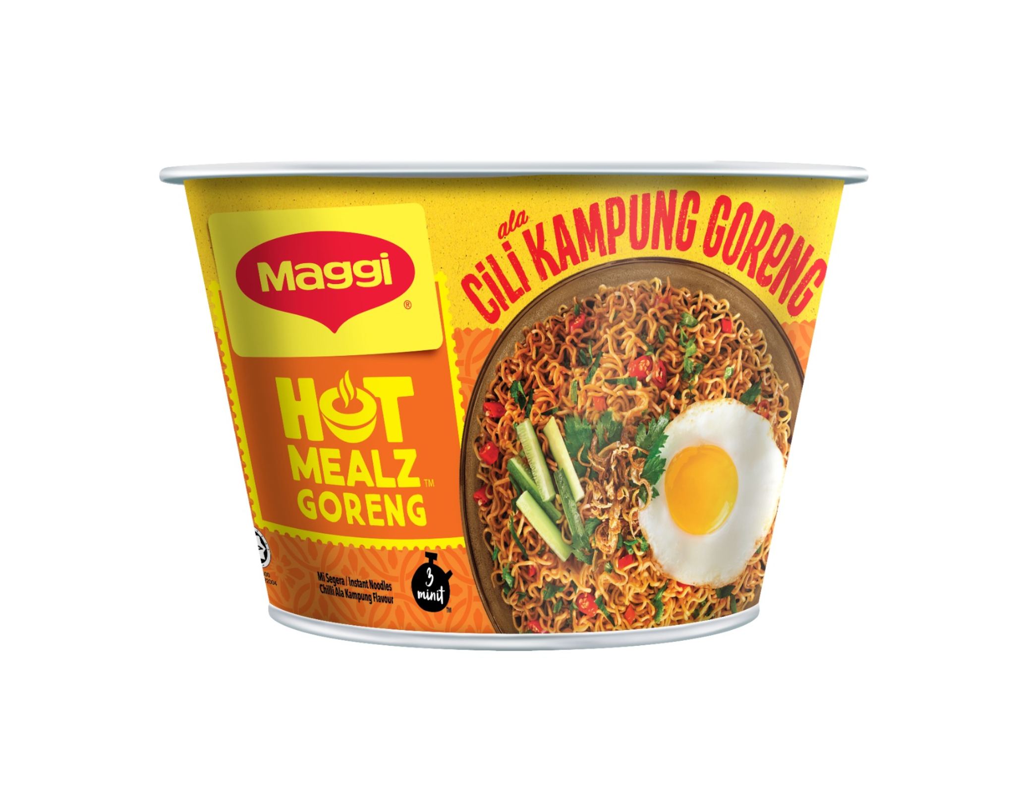 Maggi Hot Mealz Cili Kampung, 94g - Spicy Flavor