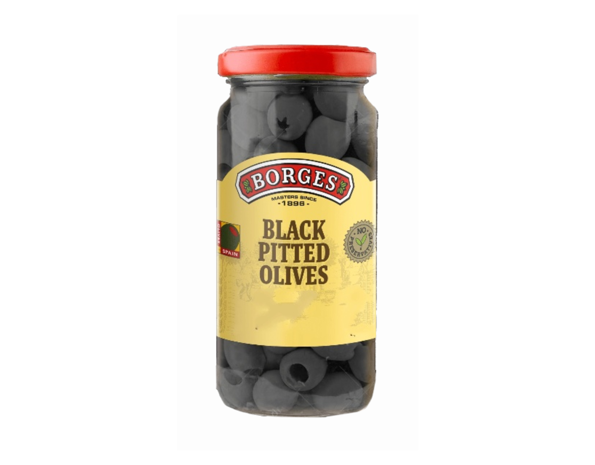 Borges Pitted Black Olives | myaeon2go