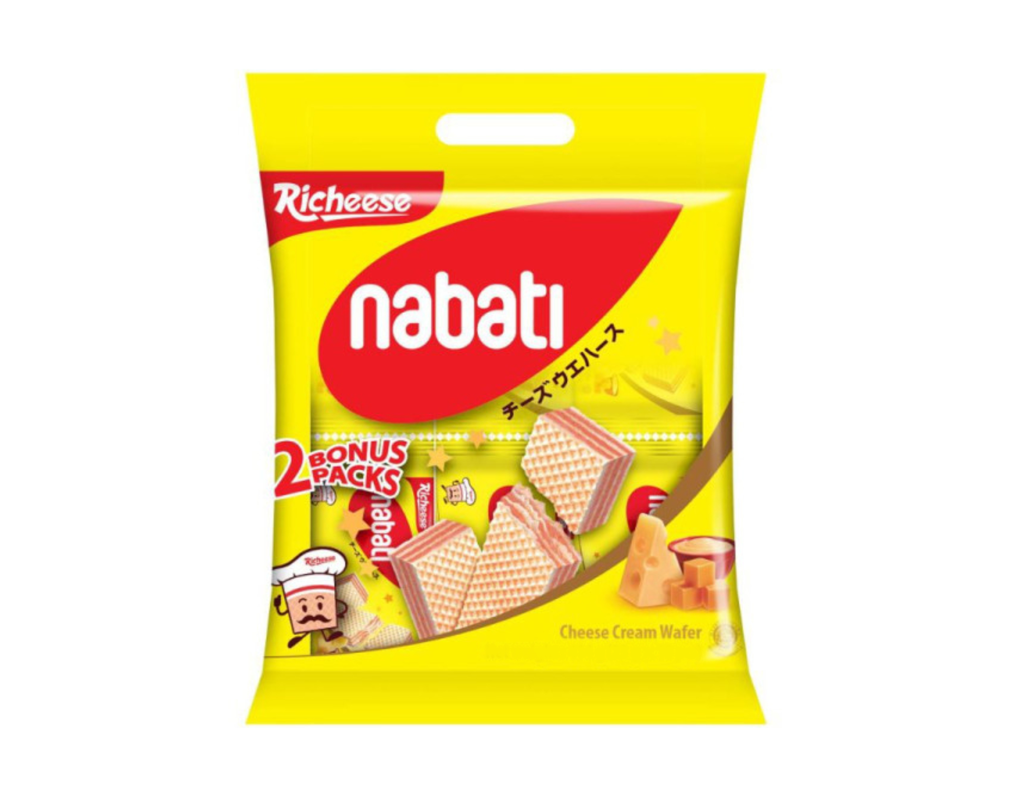 Nabati Richeese Wafer 18x20g – Cheese Flavor Treat