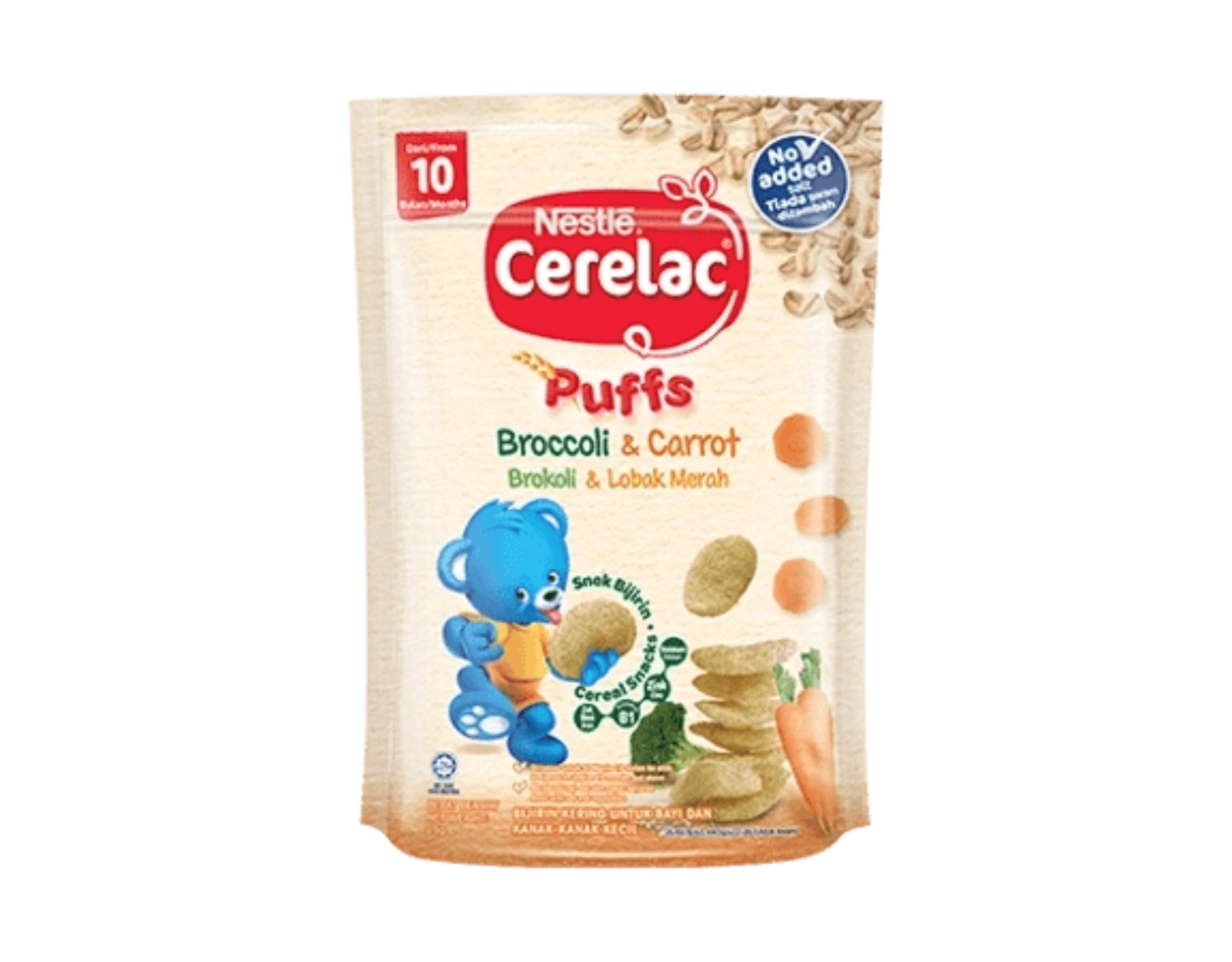 Nestle Cerelac Puffs Broccoli & Carrot | myaeon2go