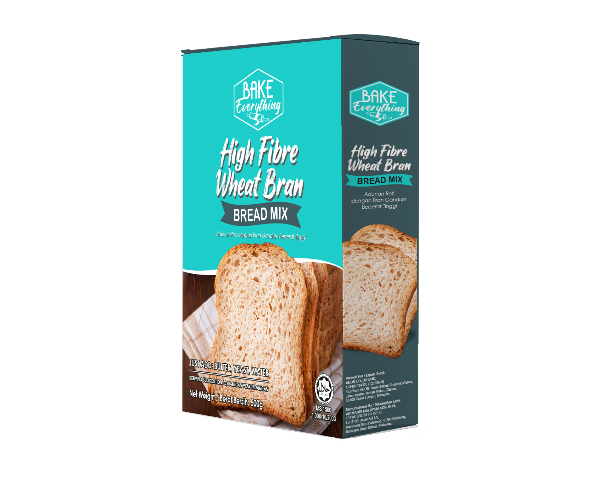 Bake Everything High Fibre Wheat Bran Bread Mix | myaeon2go