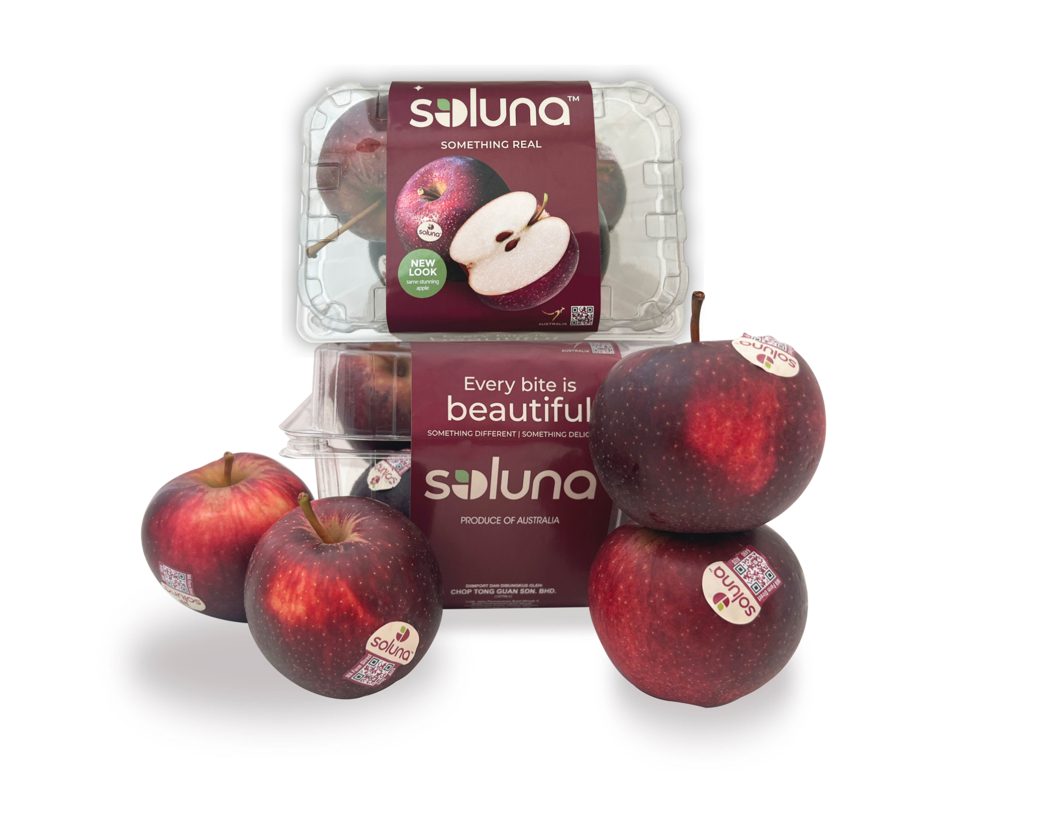 Soluna Australia Apple 4 Pcs | myaeon2go